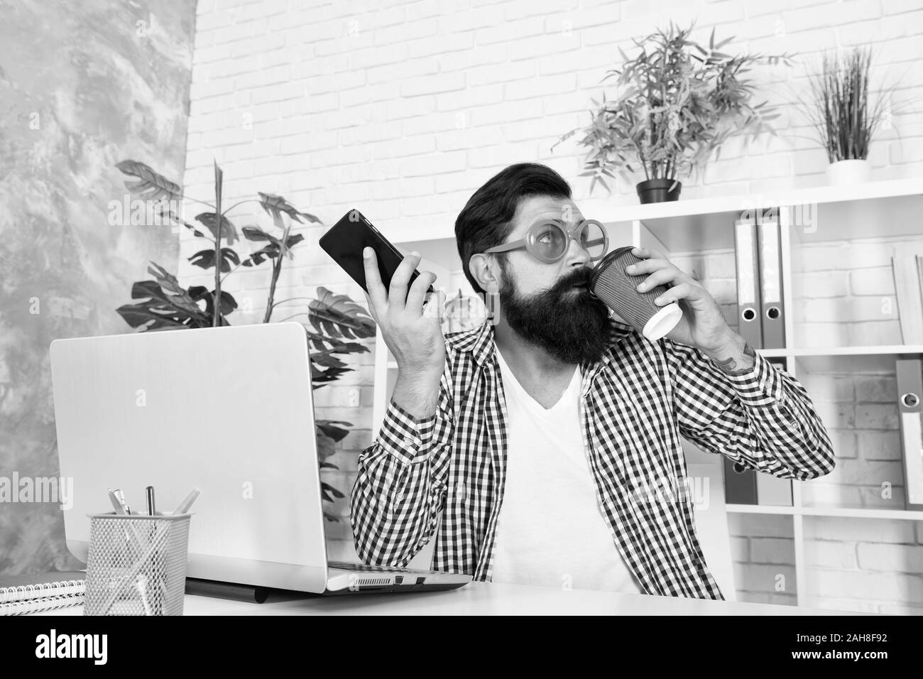 Caffeine influence. There is always talent shortage. Man freak crazy ...