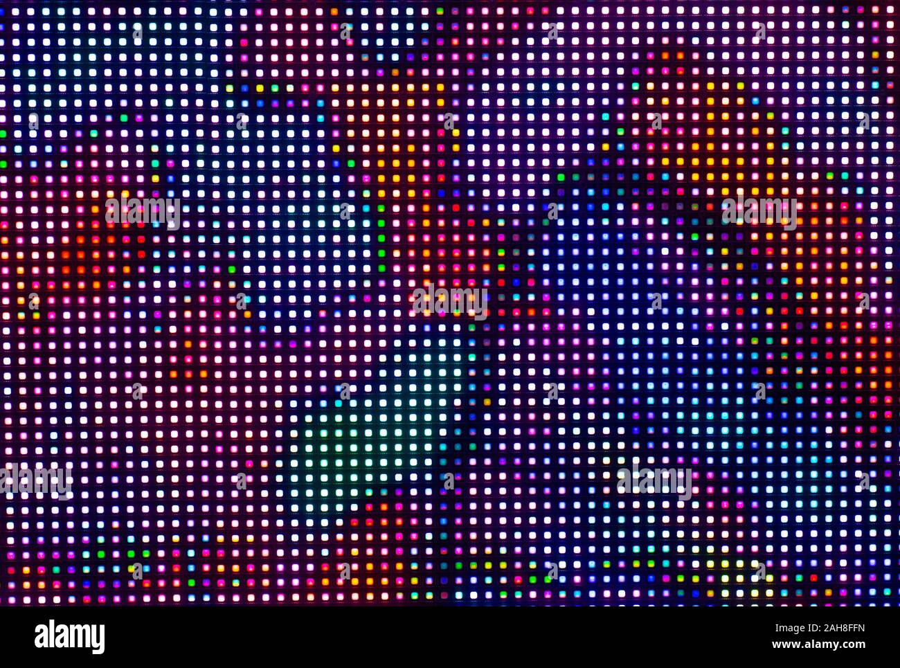 Digital screen background. Monitor or TV with image close up ...