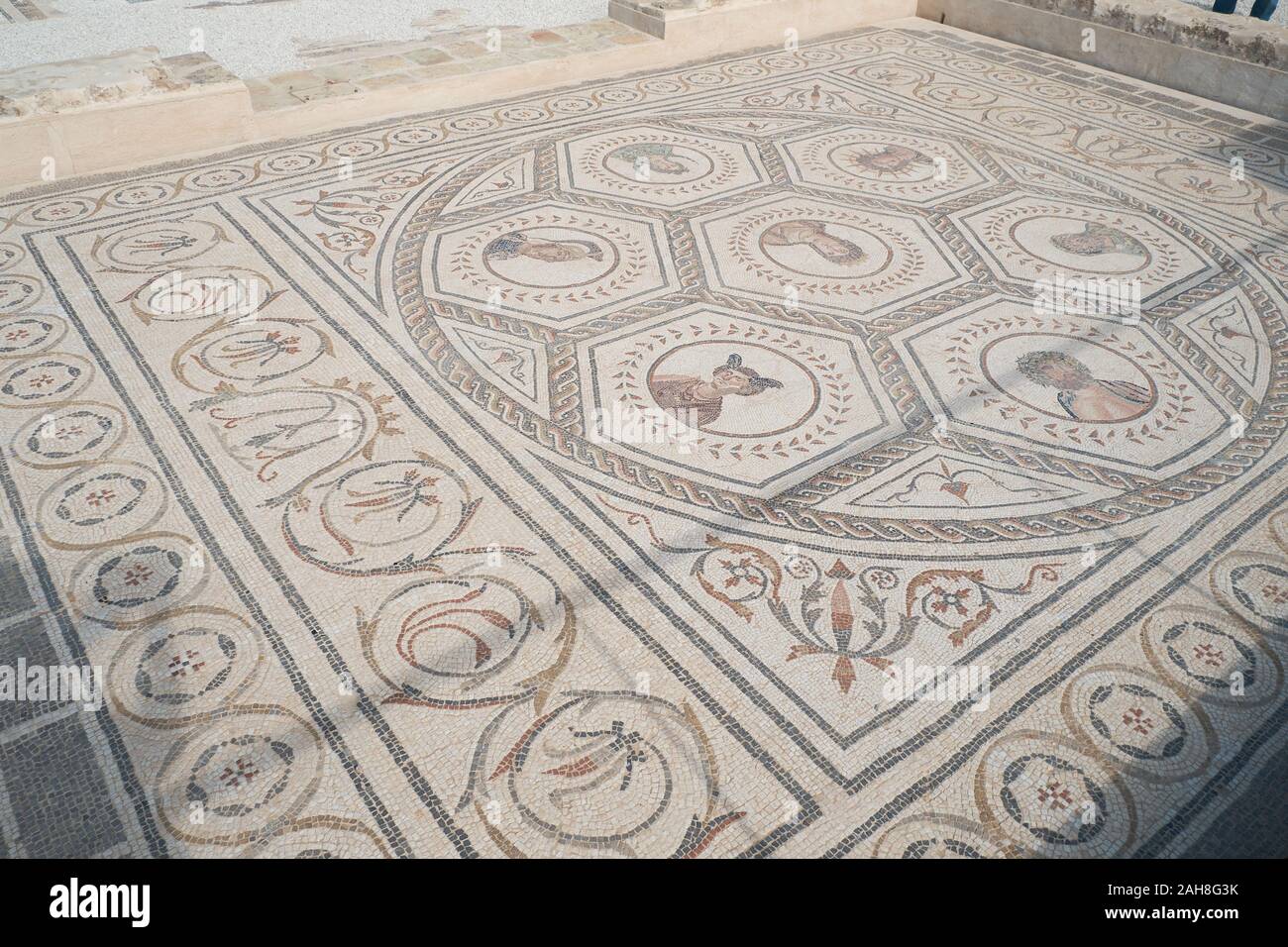 Mosaic representations of Roman celestial bodies in the House of the ...
