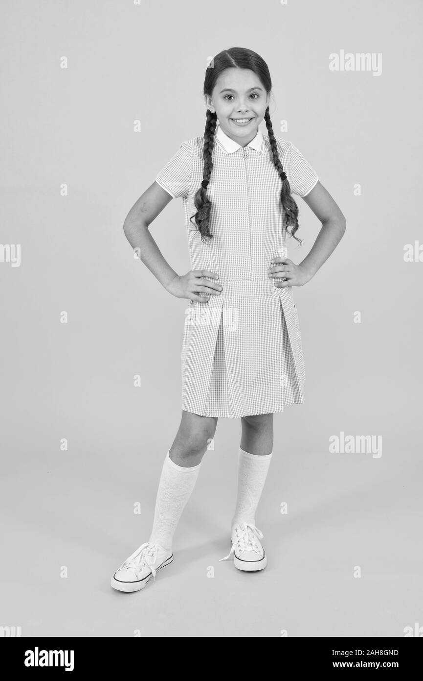 retro look. child in vintage style. old school. kid fashion. happy ...