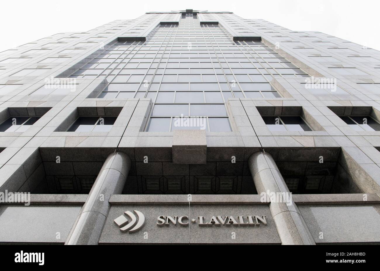 Snc Lavalin Headquarters Are Shown In Montreal Stock Photo Alamy