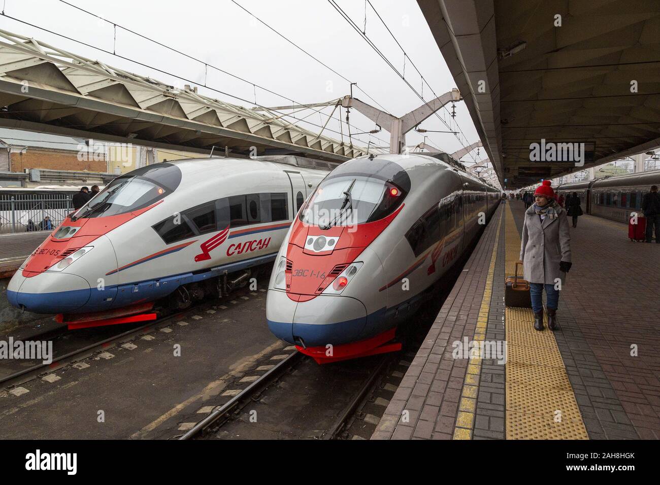 Sapsan bullet train hi-res stock photography and images - Alamy