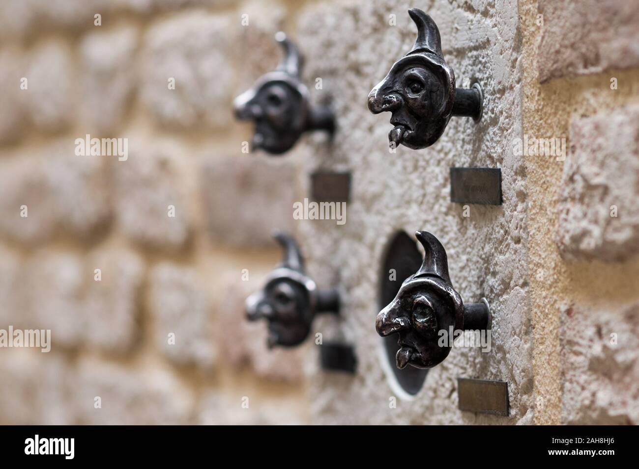 Weird doorbell hi-res stock photography and images - Alamy