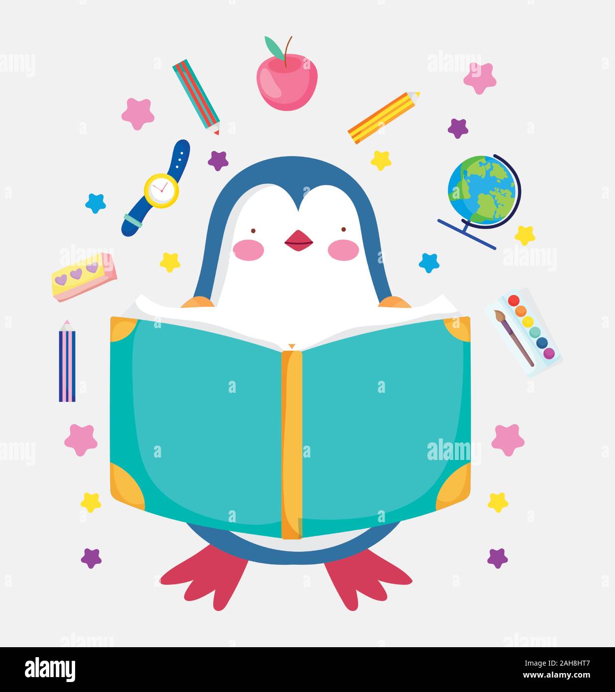 Penguin watch Stock Vector Images - Alamy