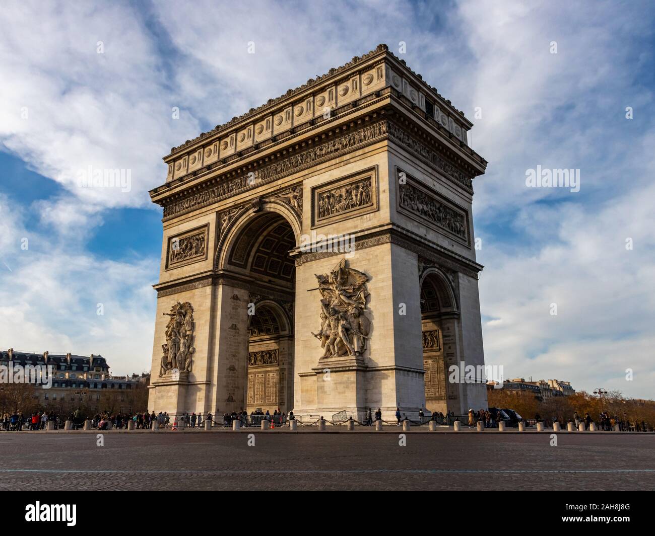 Famous Arch In Paris