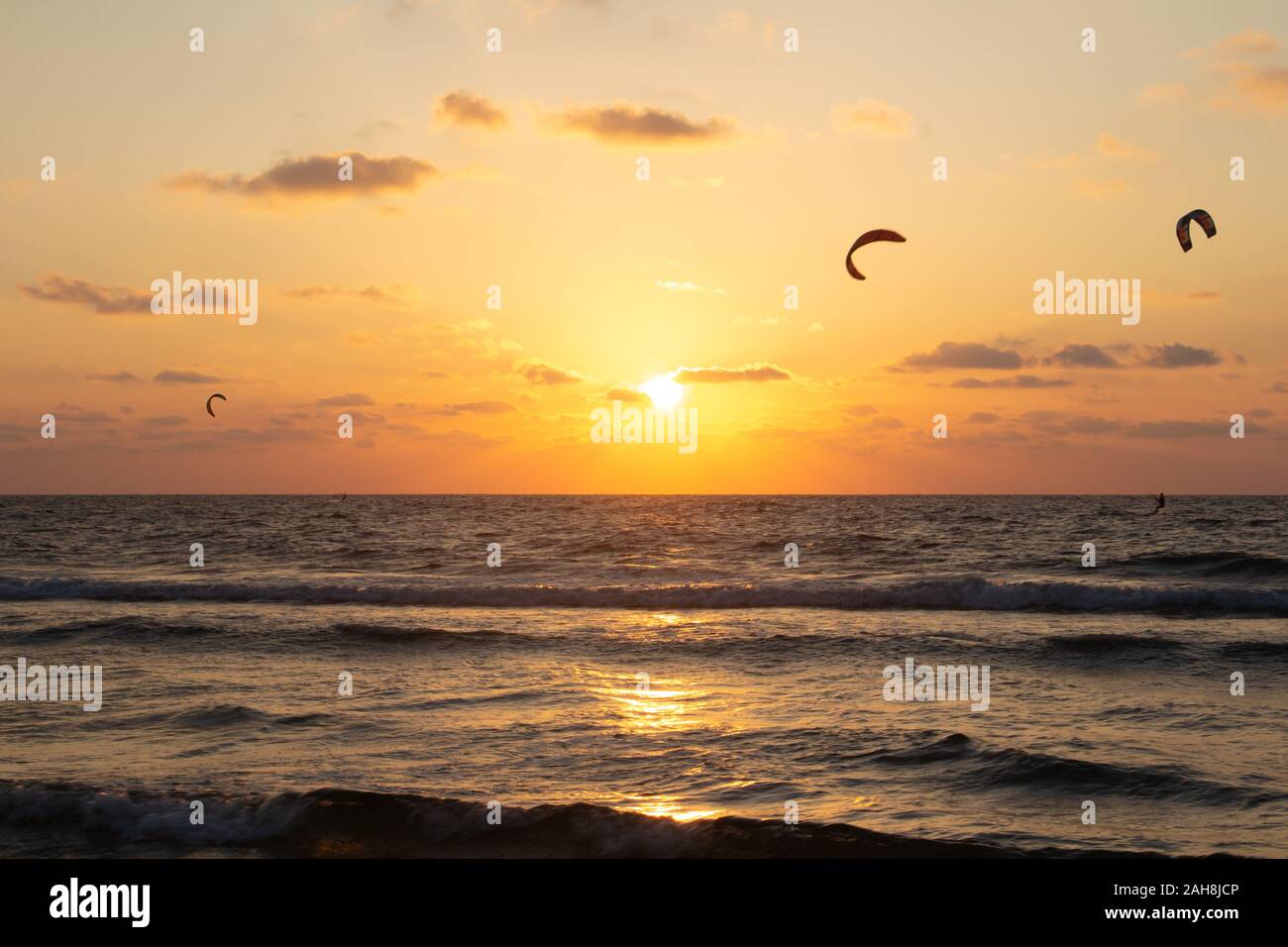 The amazing view during the sunset Stock Photo - Alamy
