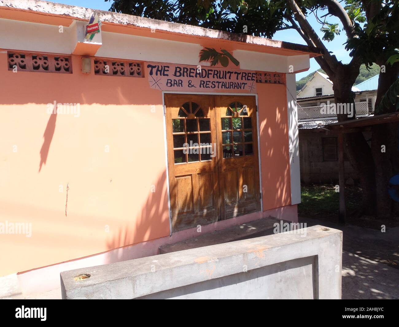 Pre 2024 Hurricane Beryl, The Breadfruit Tree Bar and Restaurant ...