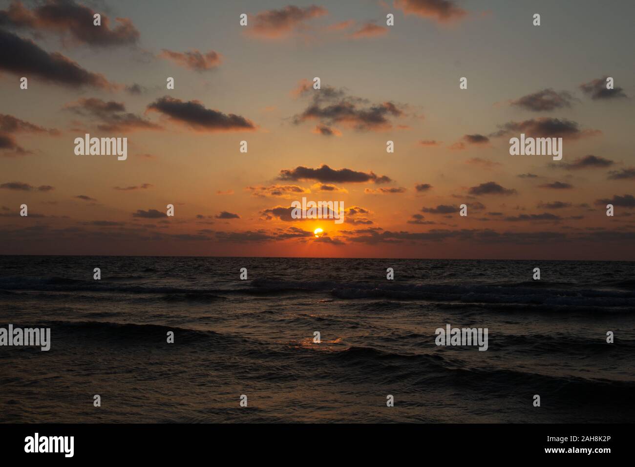 The amazing view during the sunset Stock Photo - Alamy