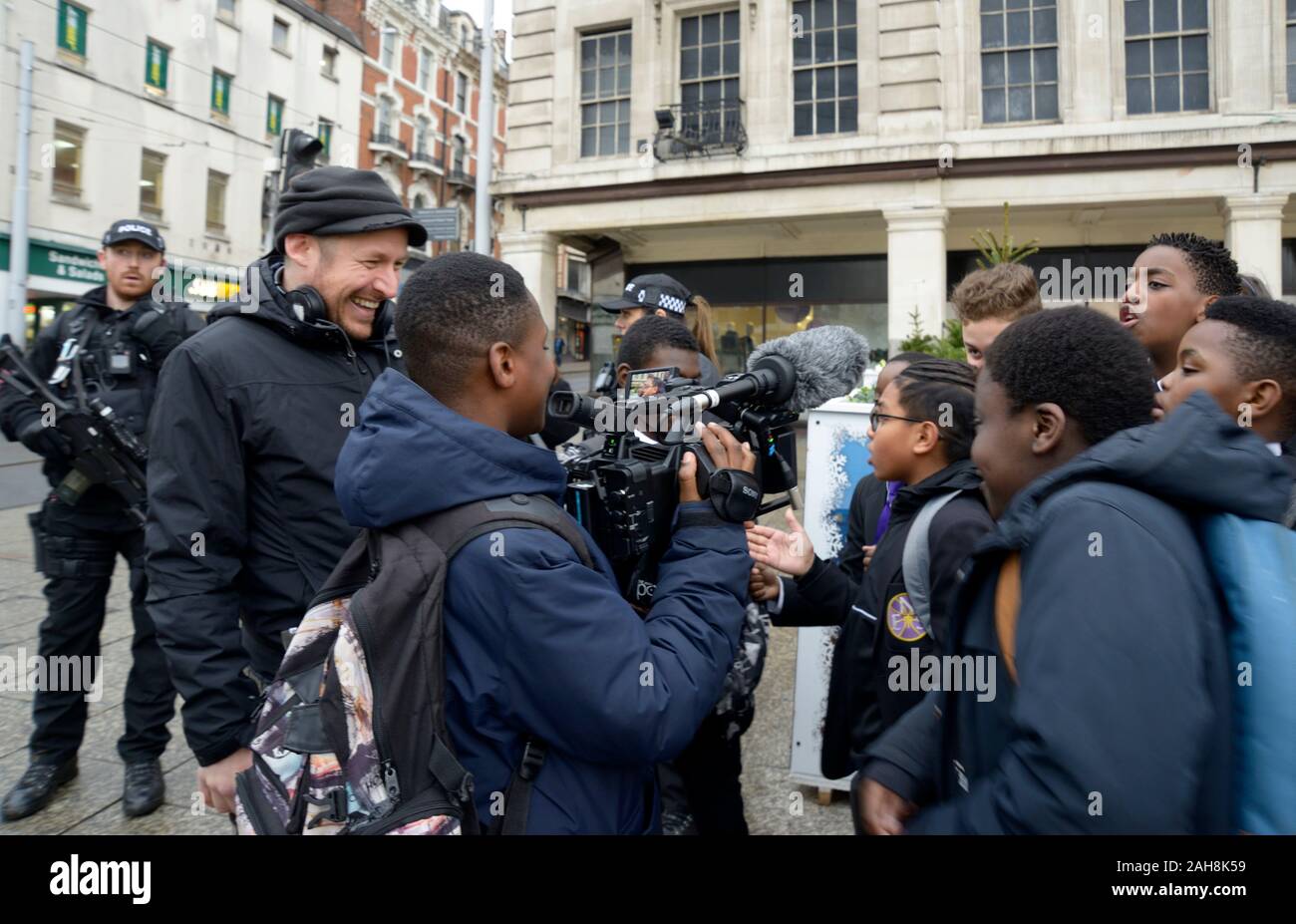 School police hi-res stock photography and images - Alamy