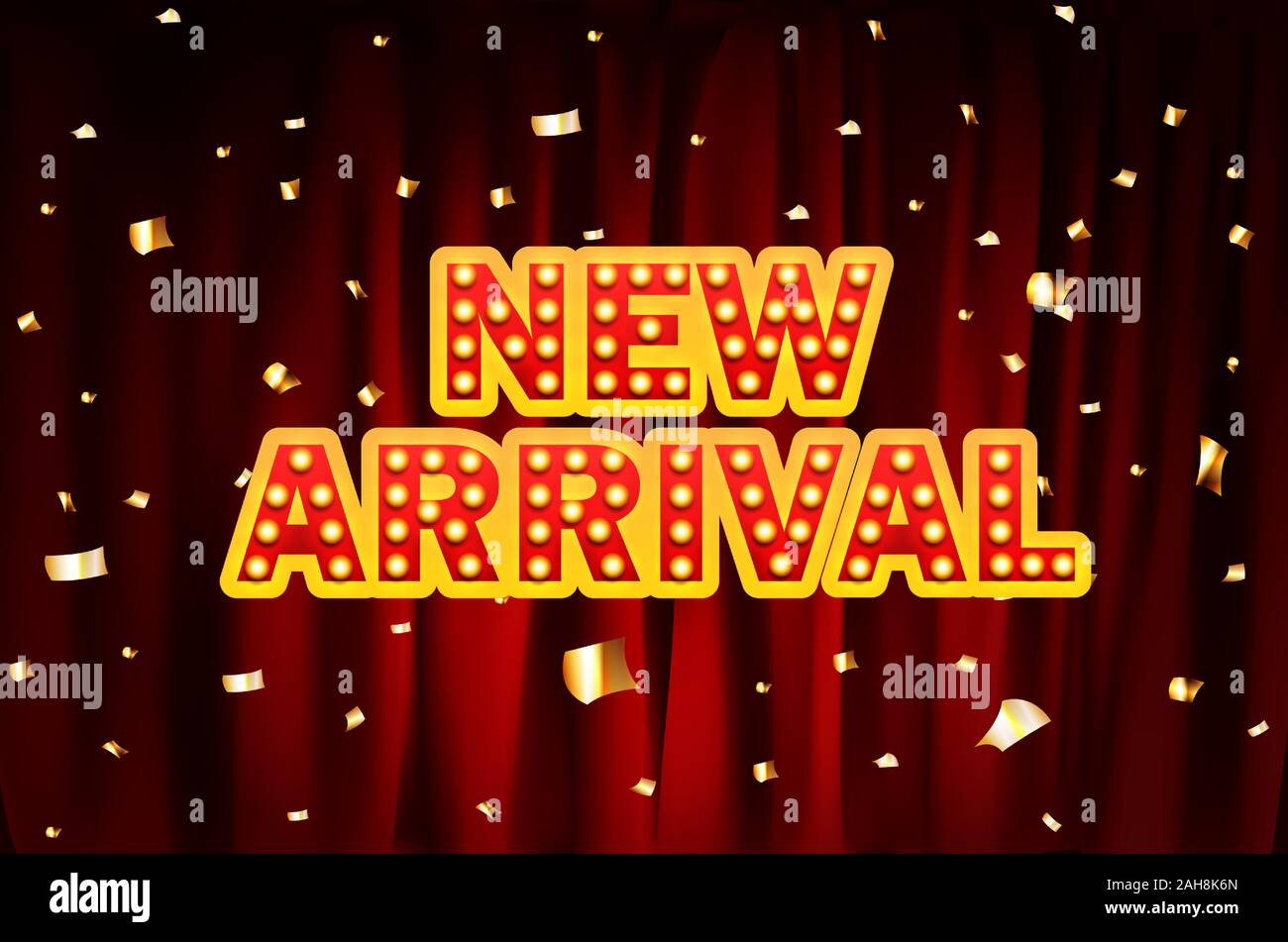 New arrival card hi-res stock photography and images - Alamy