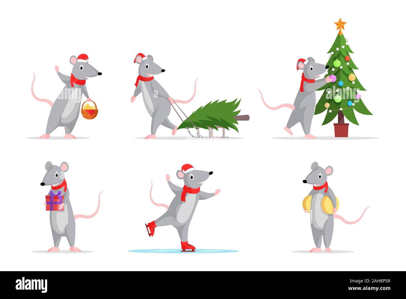 Cute gift icons Cut Out Stock Images & Pictures - Alamy