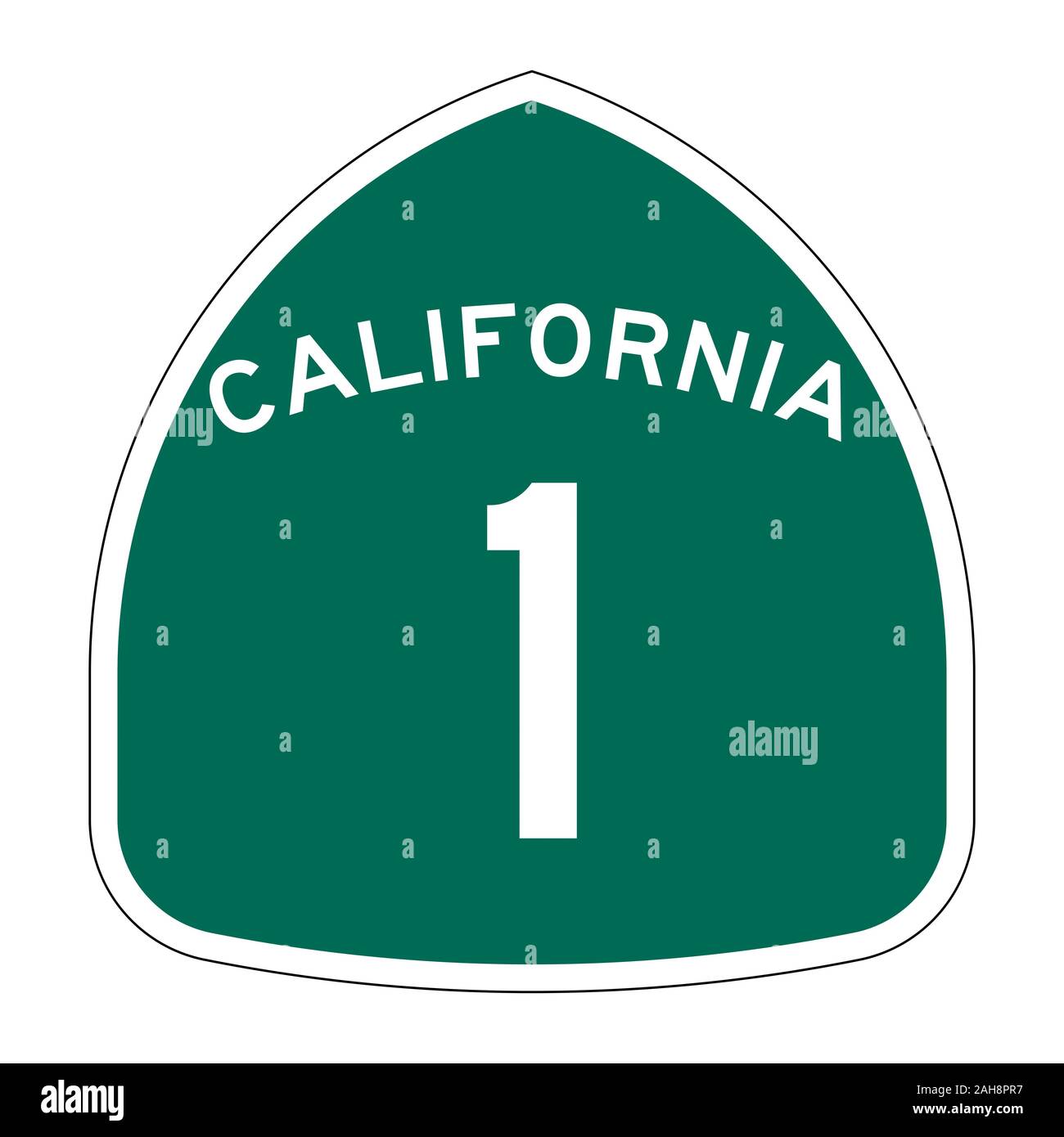 California highway 1 Cut Out Stock Images & Pictures - Alamy