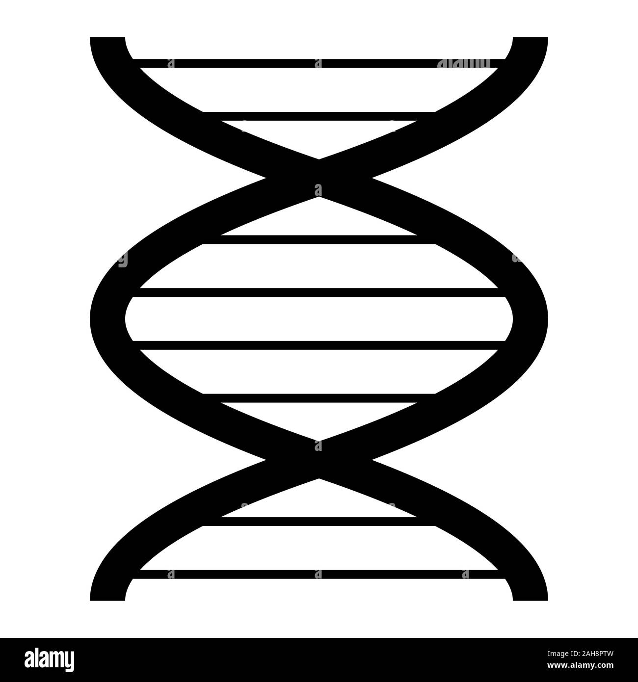 DNA symbol icon Stock Photo - Alamy