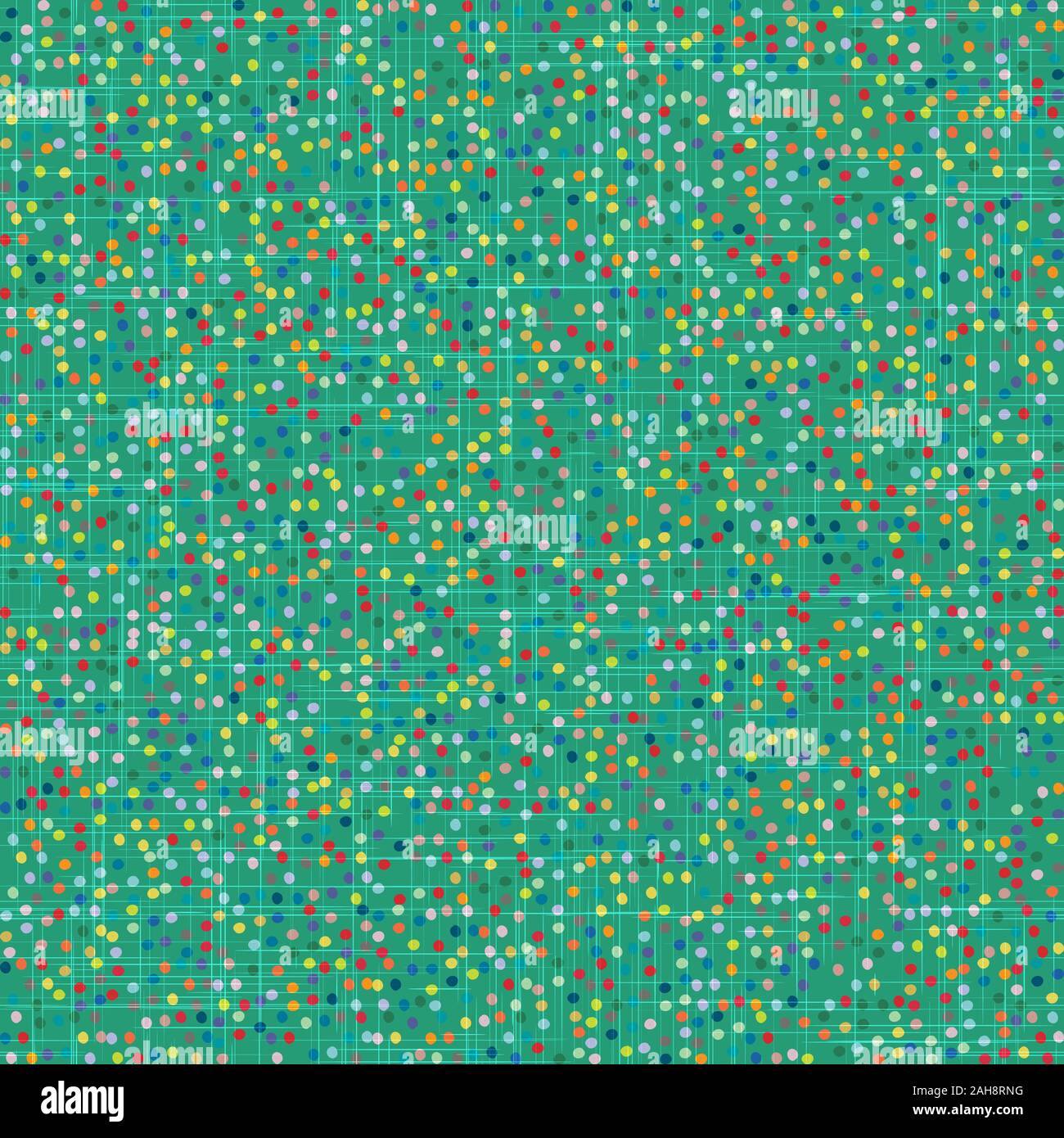 Funky stylized confetti polka dot messy pattern Stock Vector Image ...