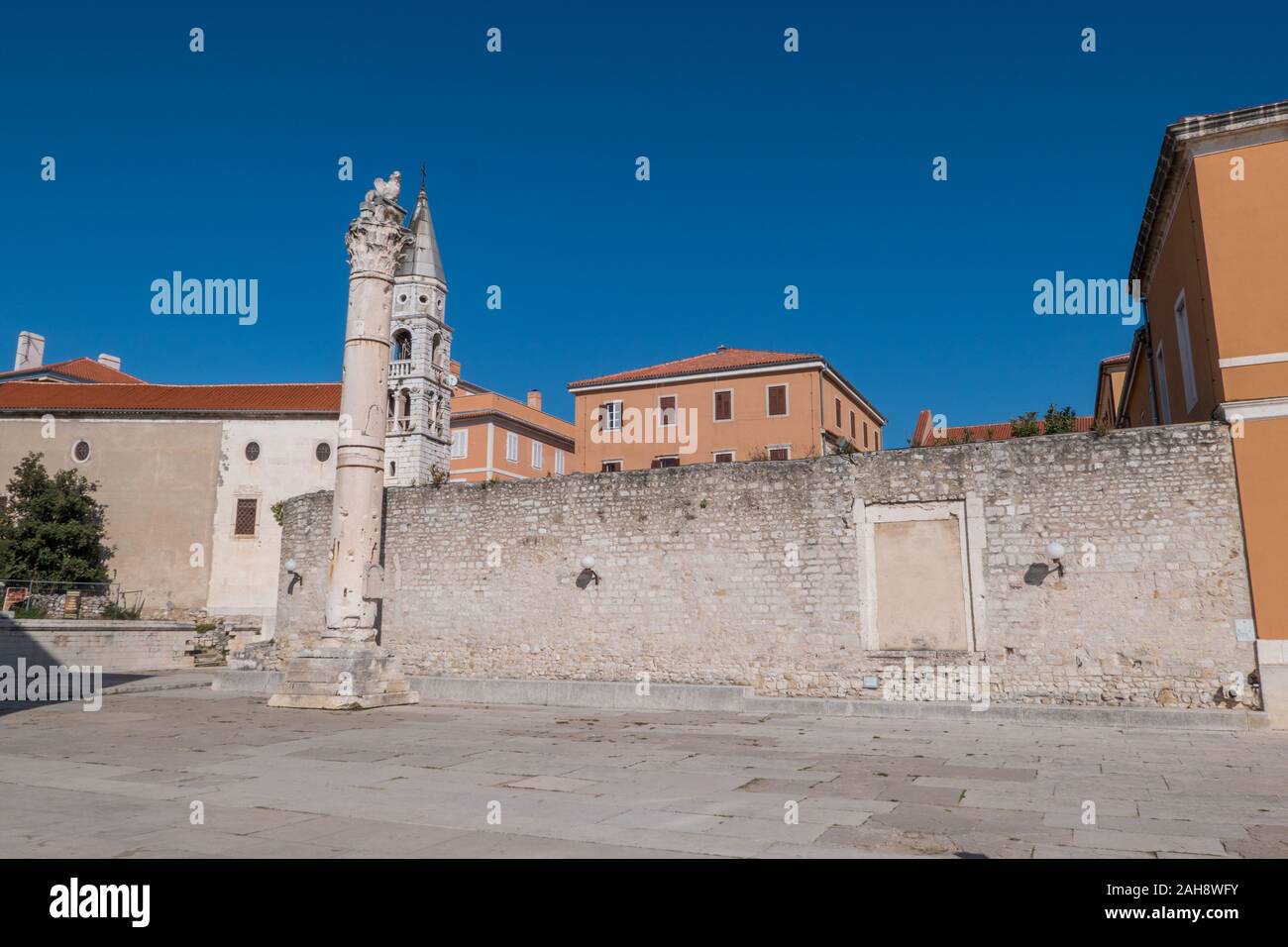 Roman forum in Zadar, Croatia Stock Photo - Alamy