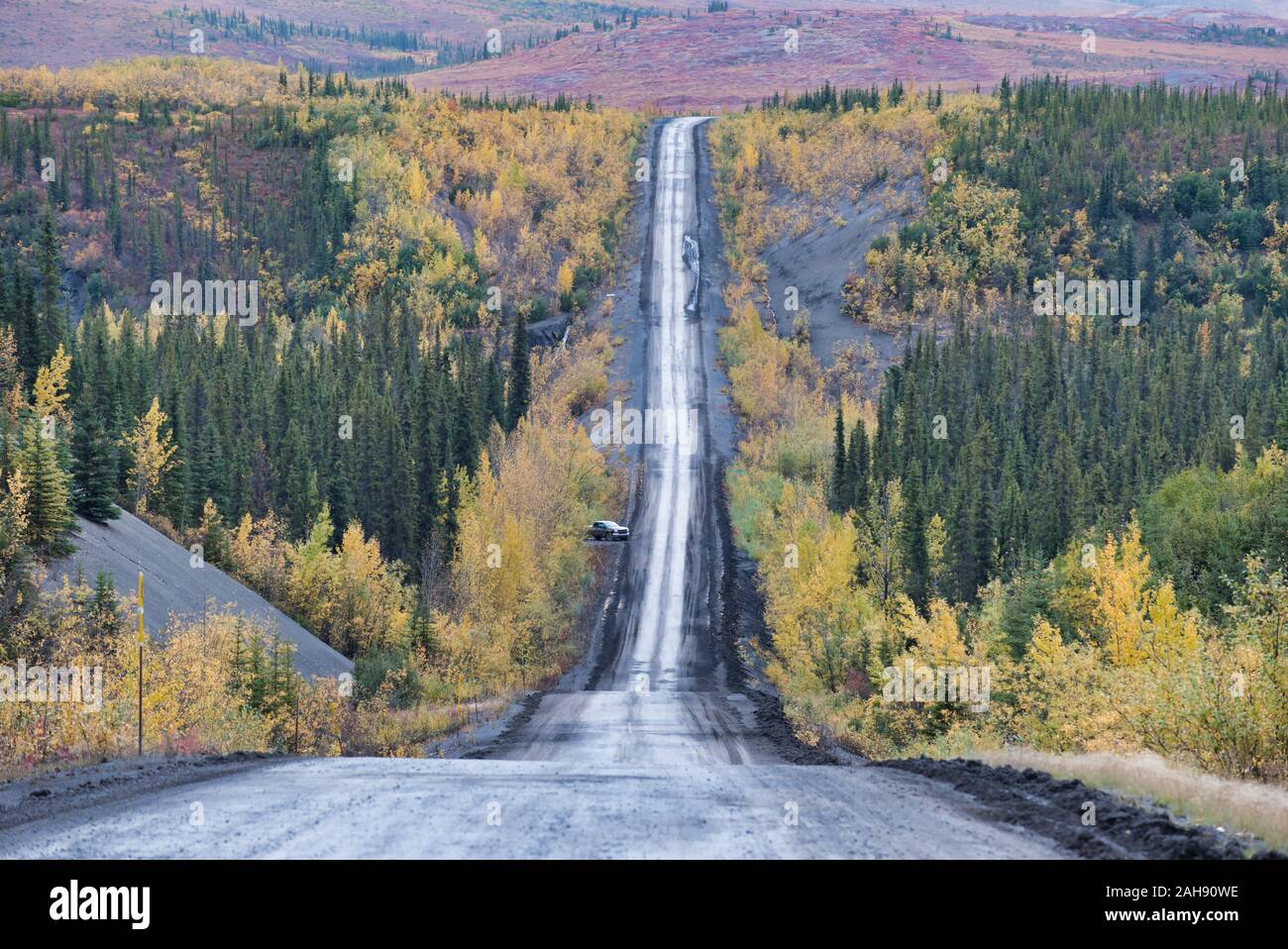 Dempster Highway, Yukon, Canada Stock Photo - Alamy