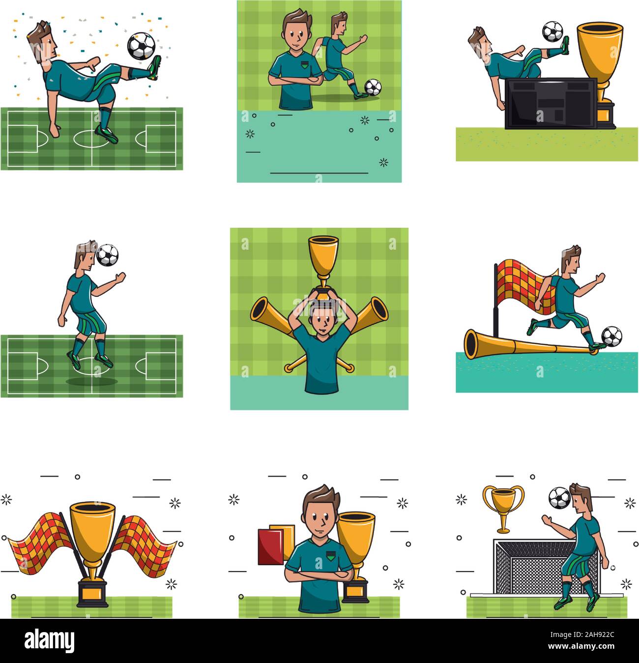 Dumbbell silhouette bundle hi-res stock photography and images - Alamy