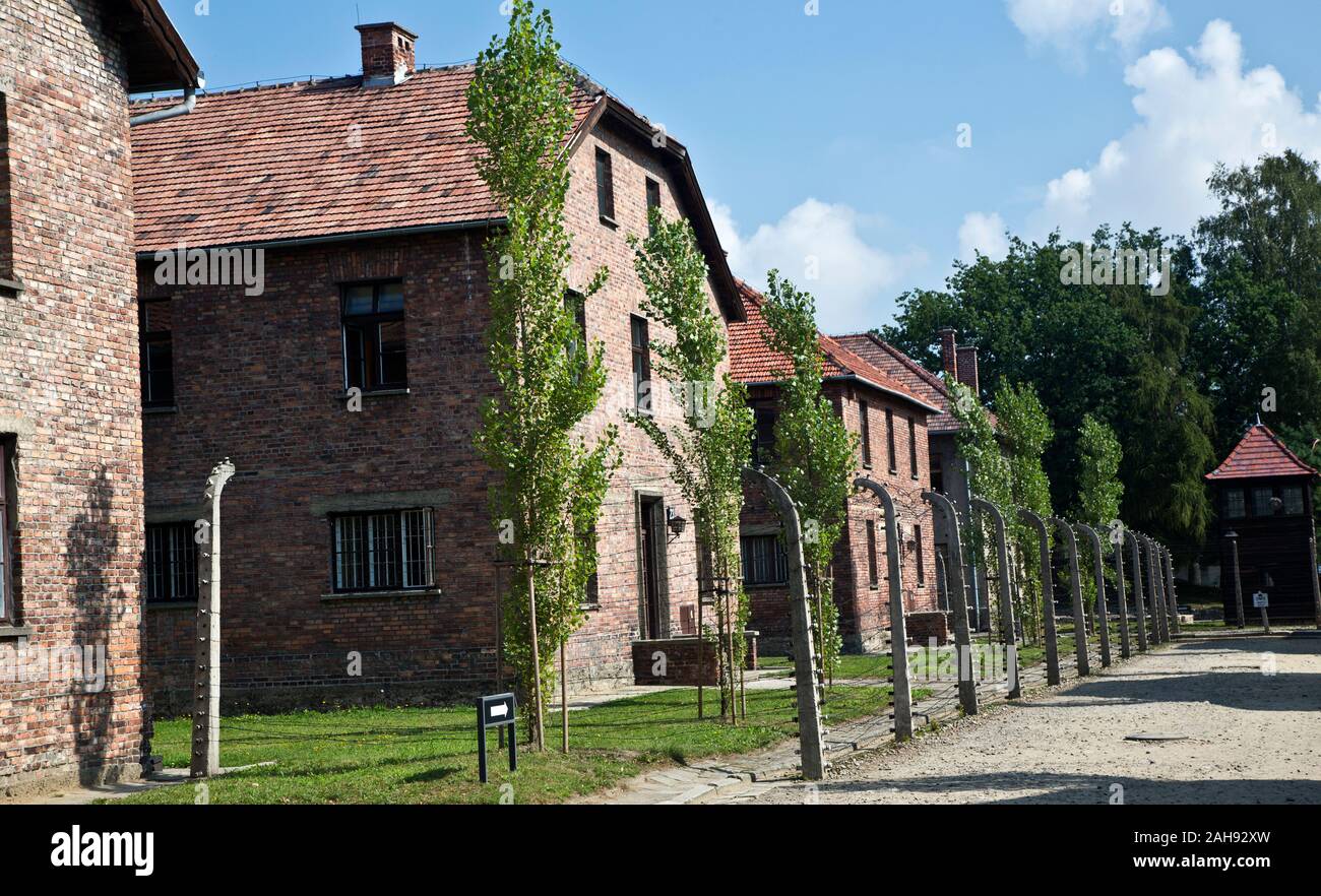 Views of AUSCHWITZ OSWIECIM Poland Stock Photo - Alamy