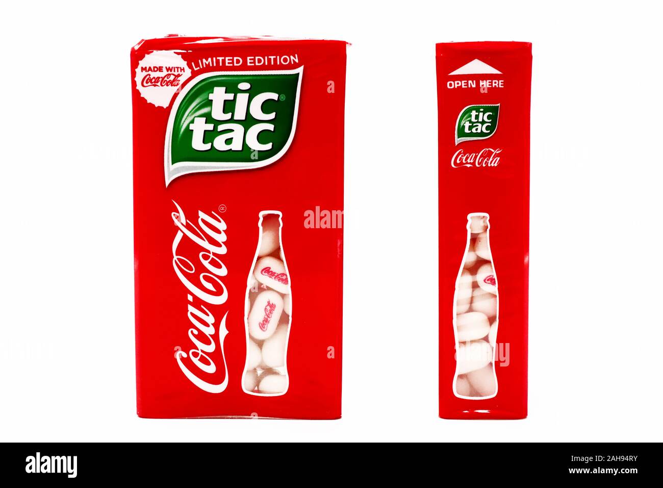 limited edition of TIC TAC made with COCA-COLA. Tic Tac is a brand of ...