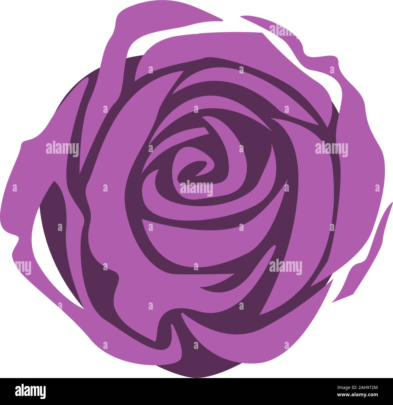 Purple Roses Clipart