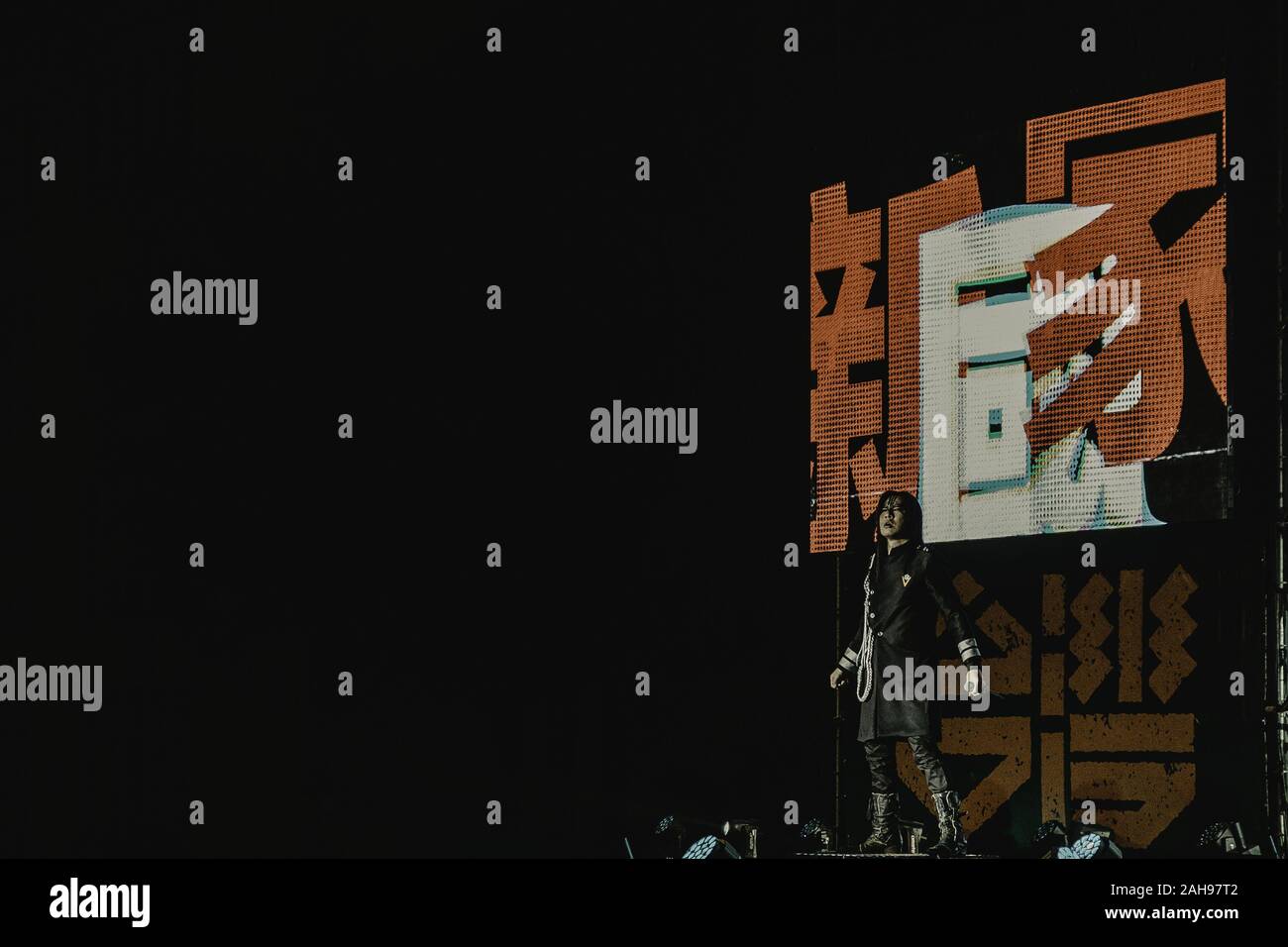 Taipei, Taiwan. 21st Dec, 2019. Freddy Lim (Leader and vocalist of the ...