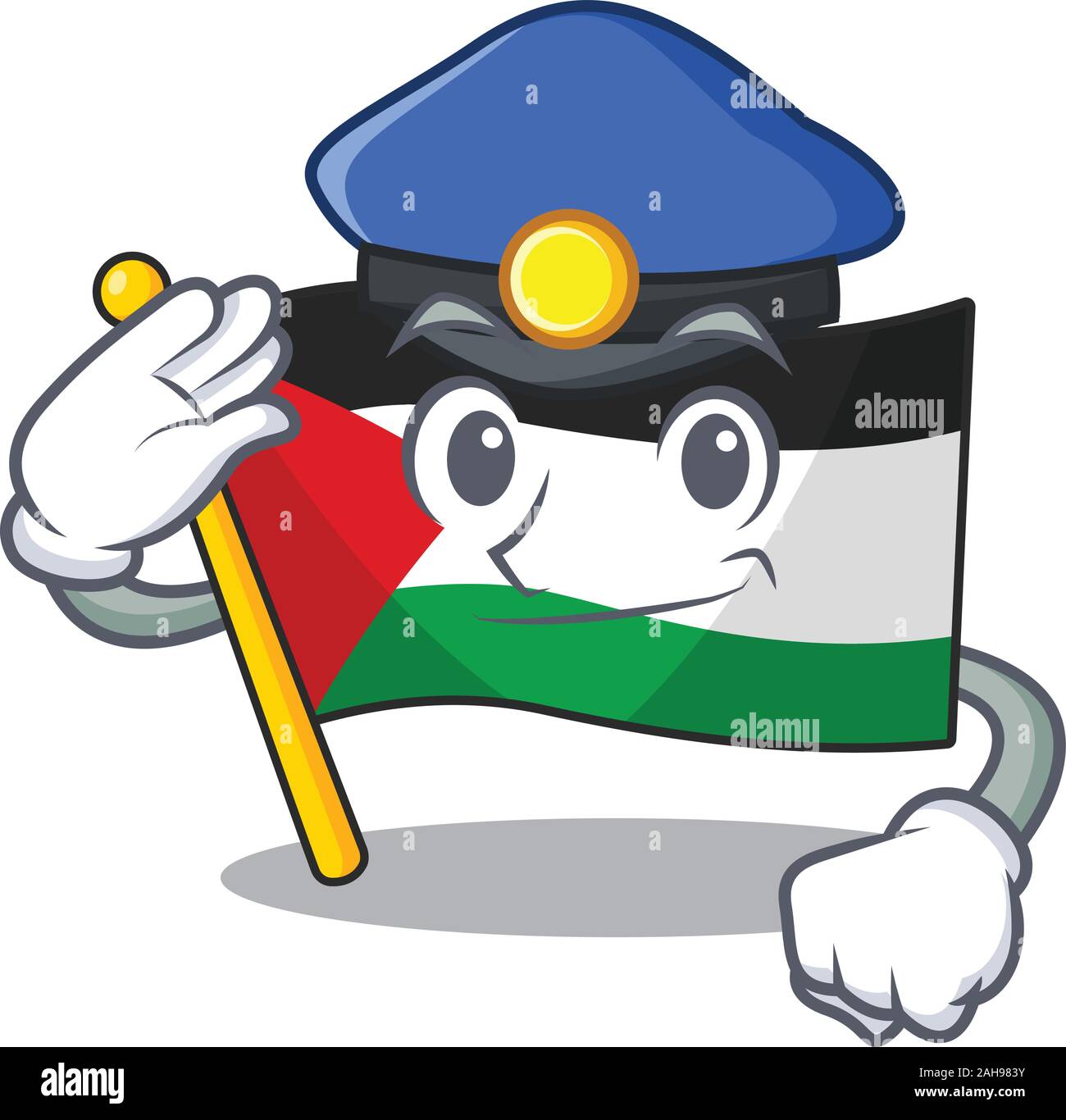 Police palestine flag Stock Vector Images - Alamy