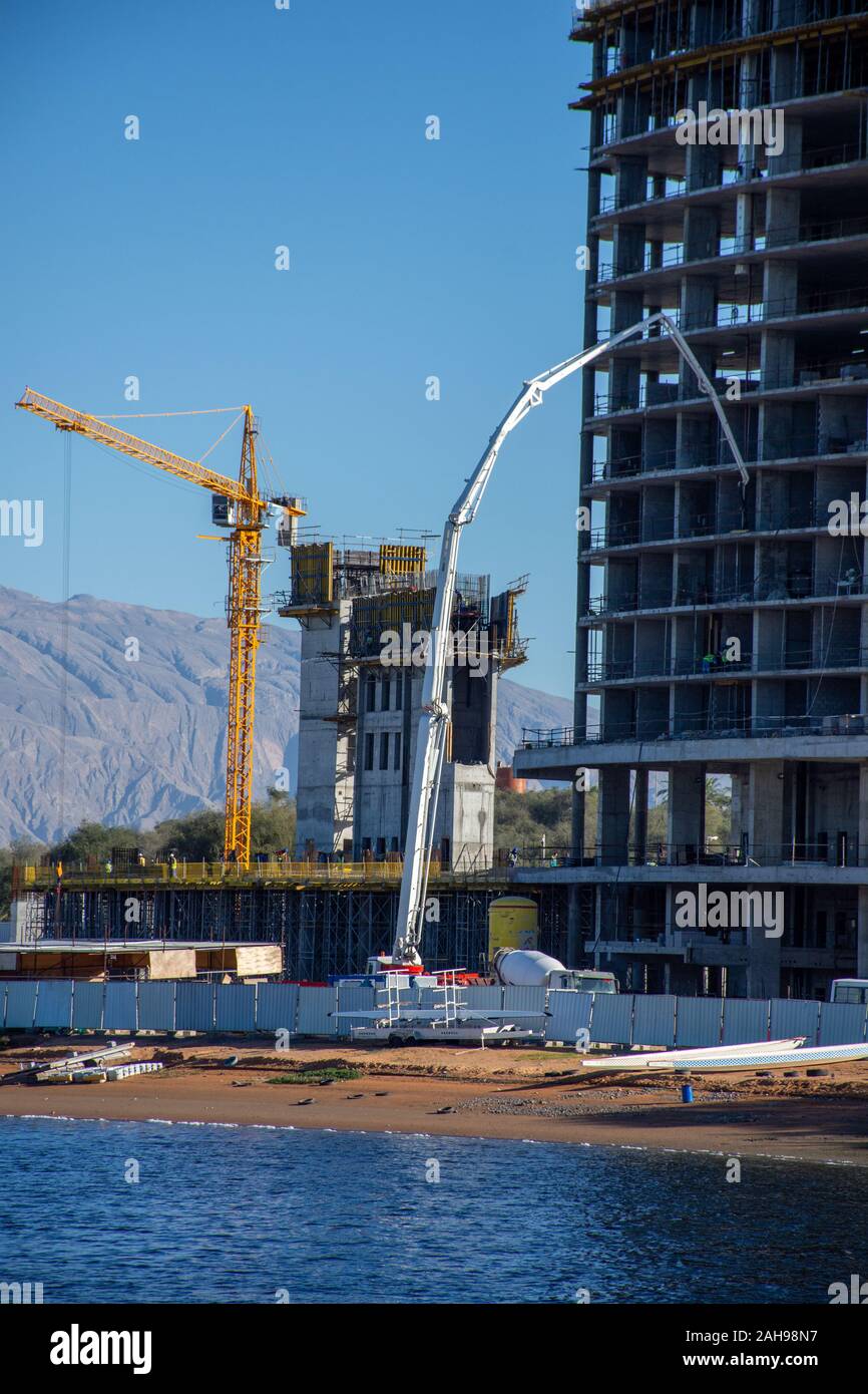 Portrait of Ras al Khaimah building development building high rise ...