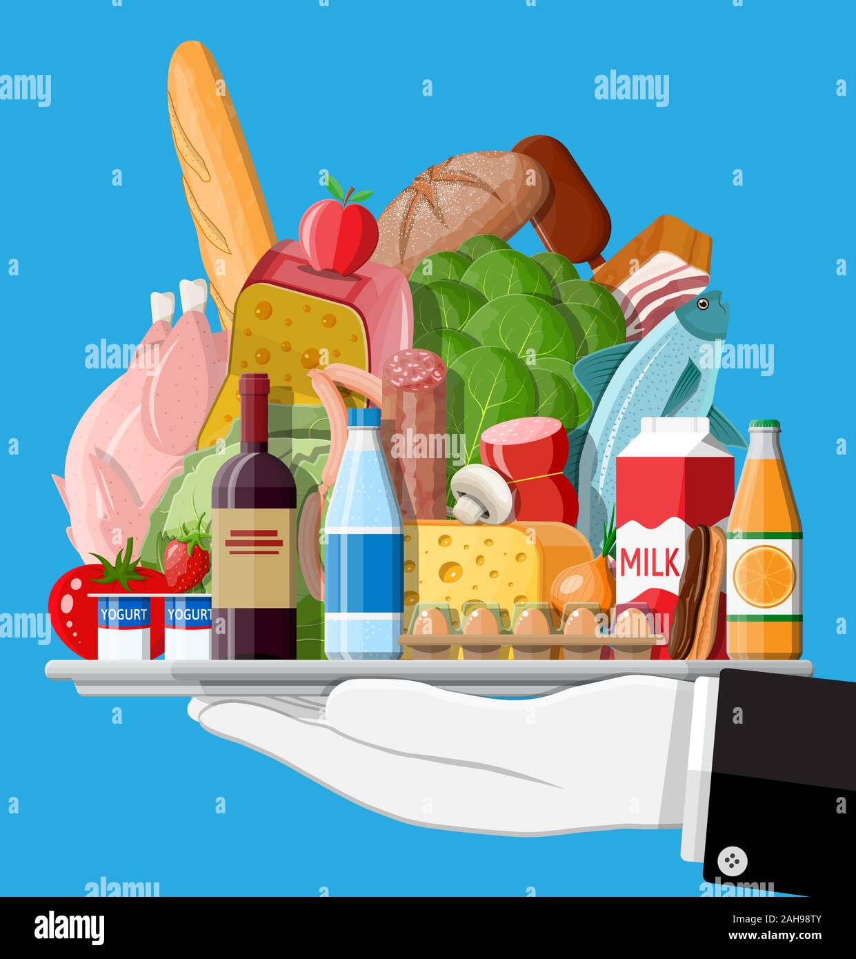 Buy drinks Stock Vector Images - Alamy