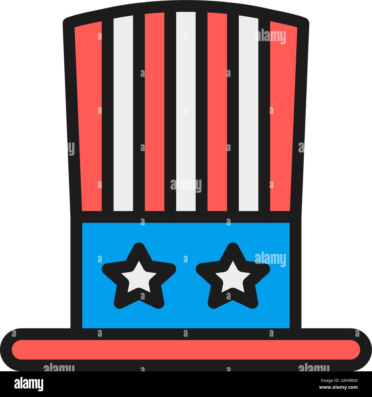 Uncle sam statue Stock Vector Images - Alamy