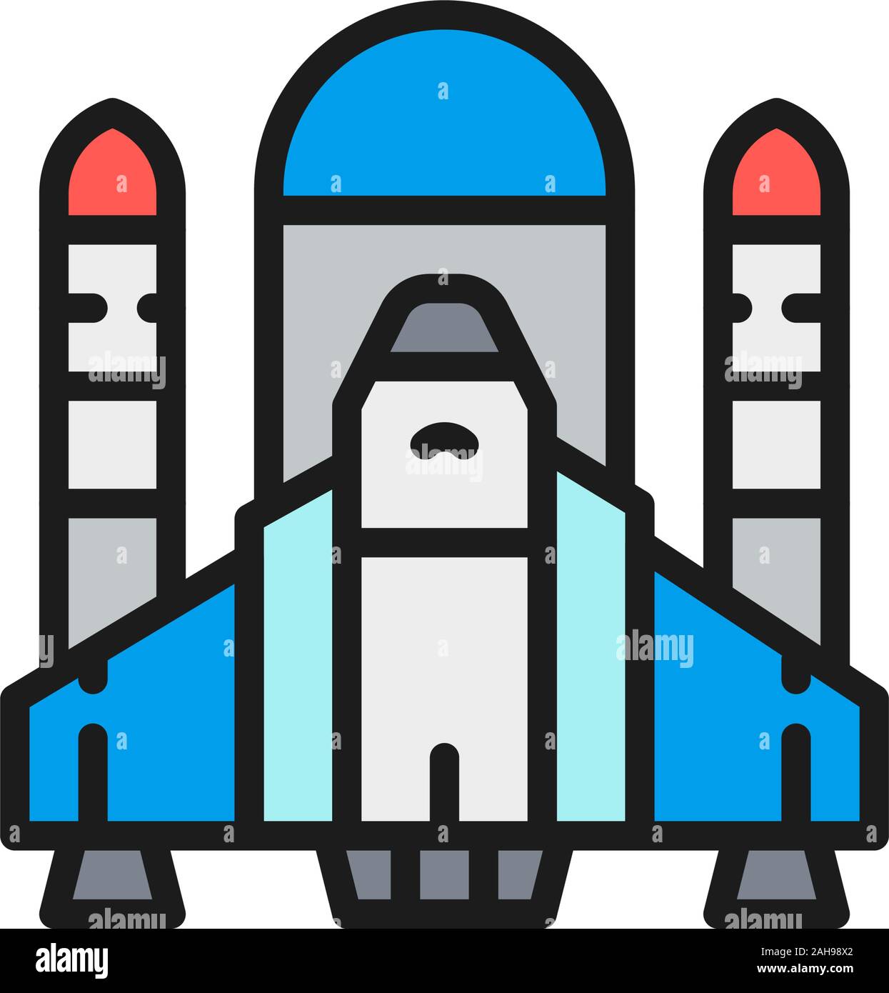 Rocket fuel icon Stock Vector Images - Alamy