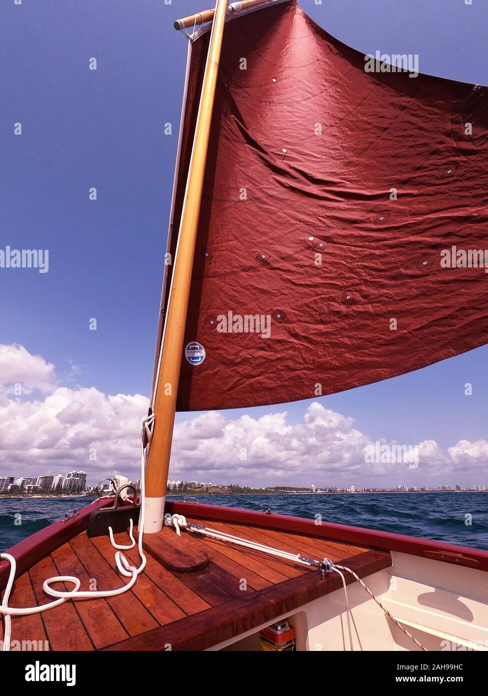 Gaff rigged sailboat hi-res stock photography and images - Alamy