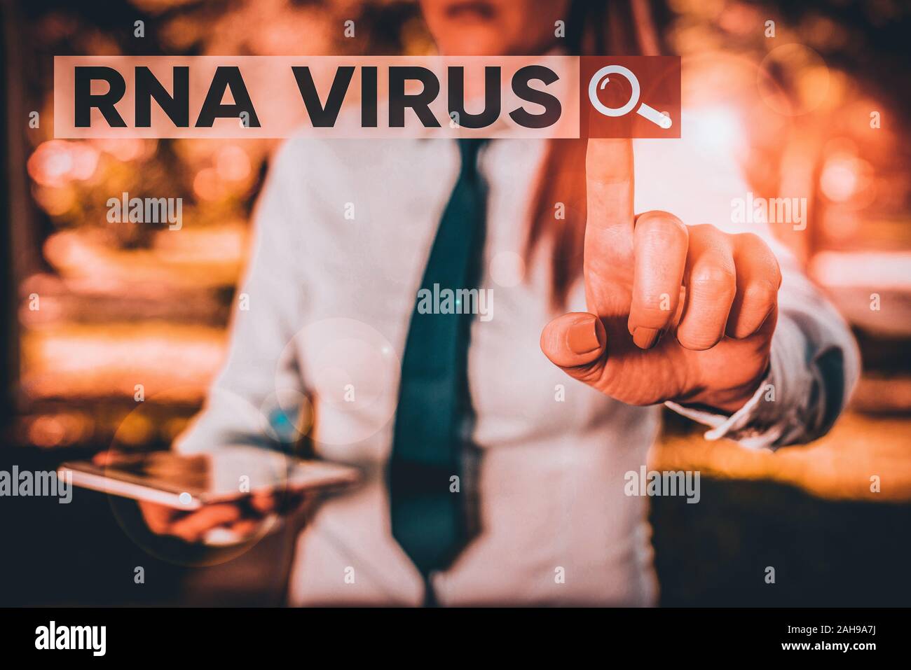 Word writing text Rna Virus. Business photo showcasing a virus genetic ...