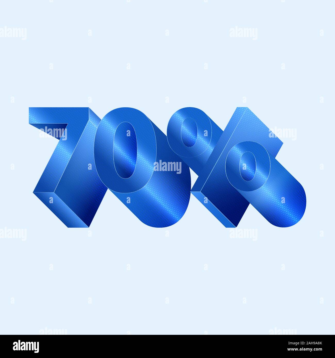 3d number 70 Stock Vector Images - Alamy