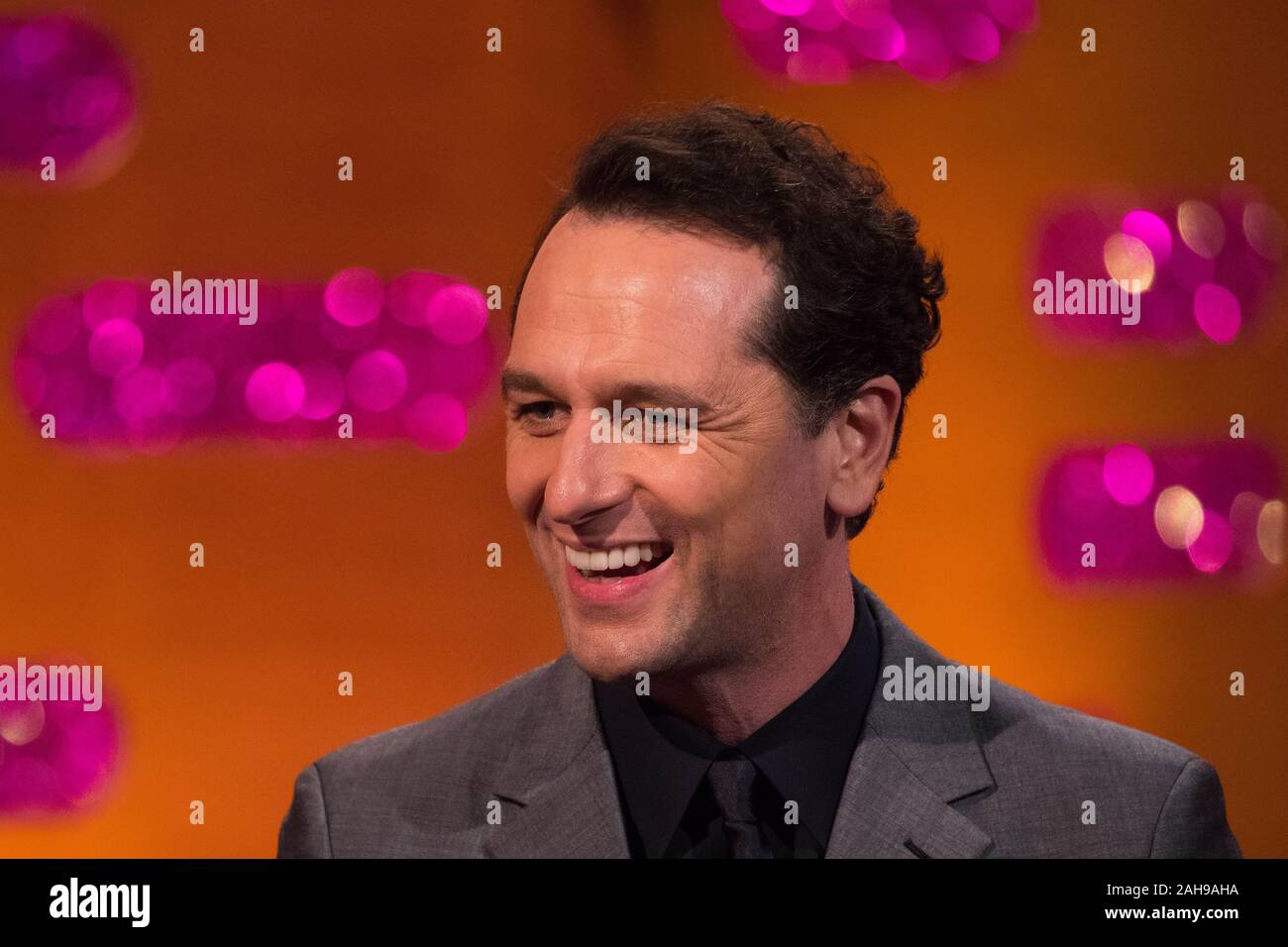 Matthew Rhys during the filming for the Graham Norton Show at BBC ...