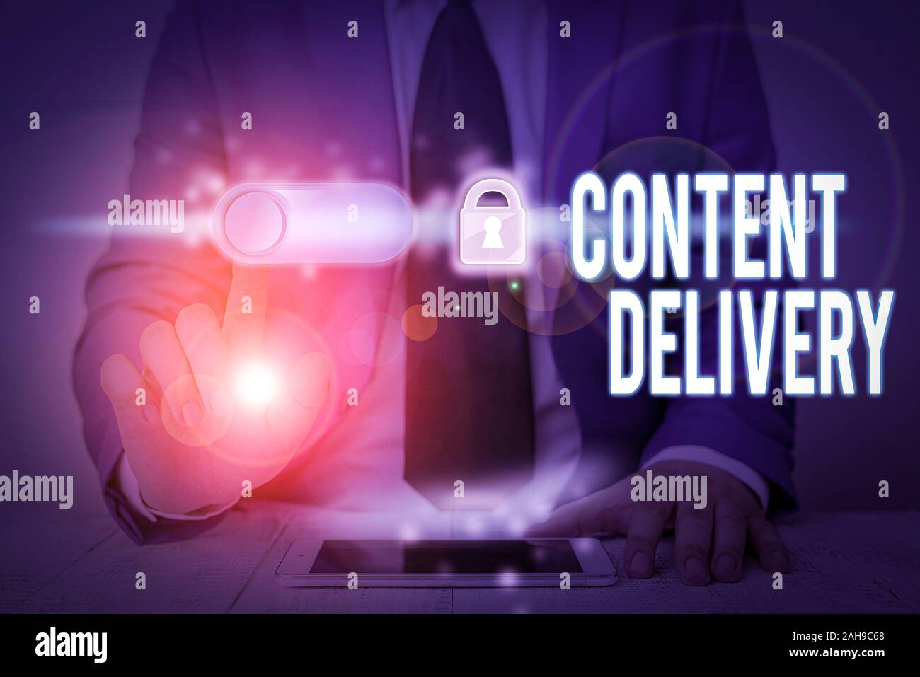 Handwriting text writing Content Delivery. Conceptual photo geographically distributed network ...