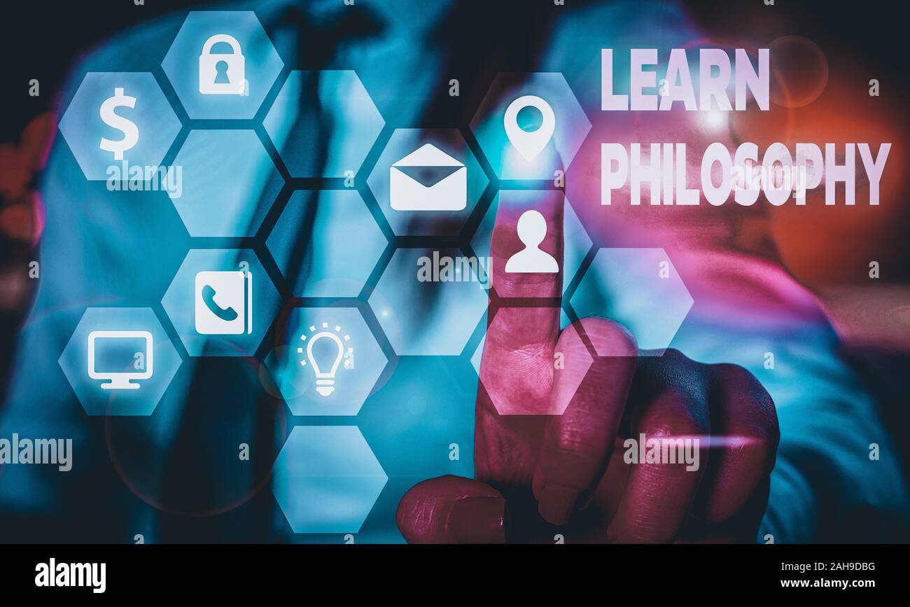 Conceptual hand writing showing Learn Philosophy. Concept meaning learn ...