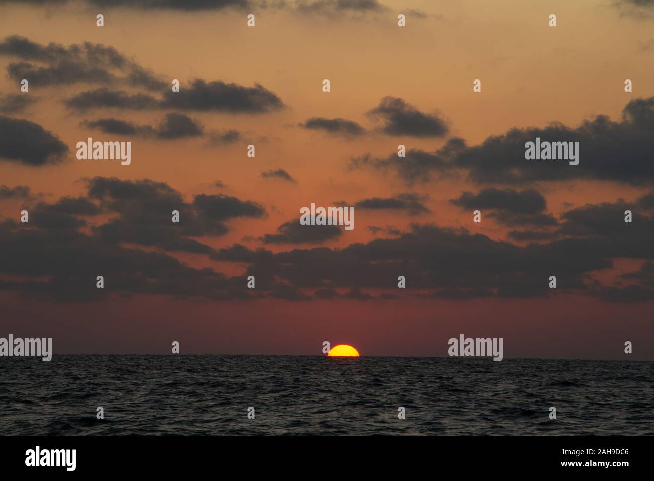 The amazing view during the sunset Stock Photo - Alamy