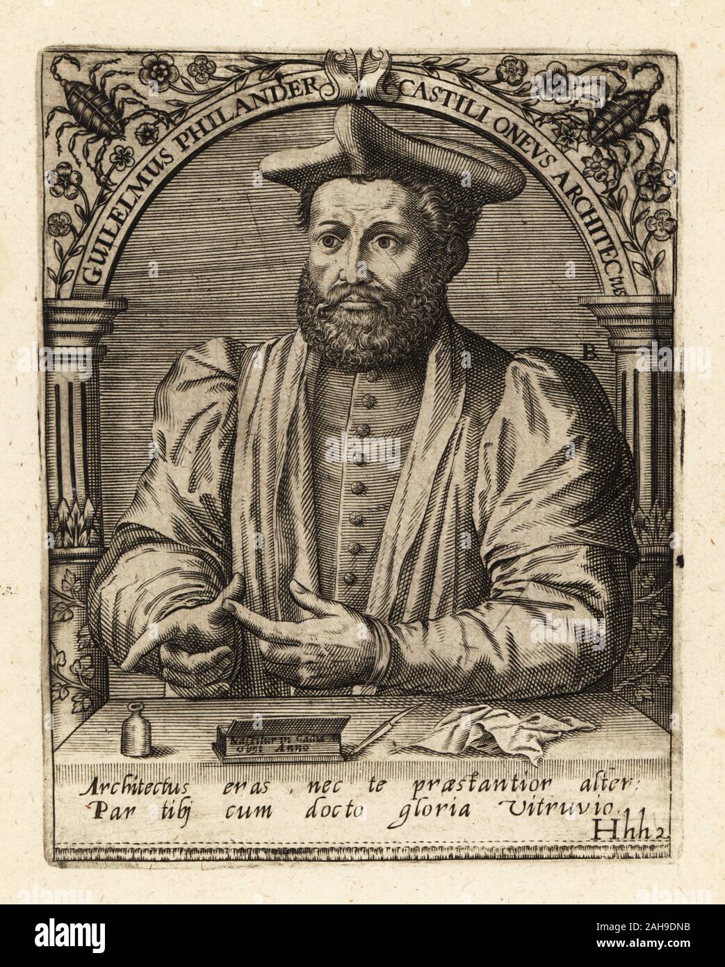 Guillaume Philandrier, French humanist and architect, 1505-1563 ...