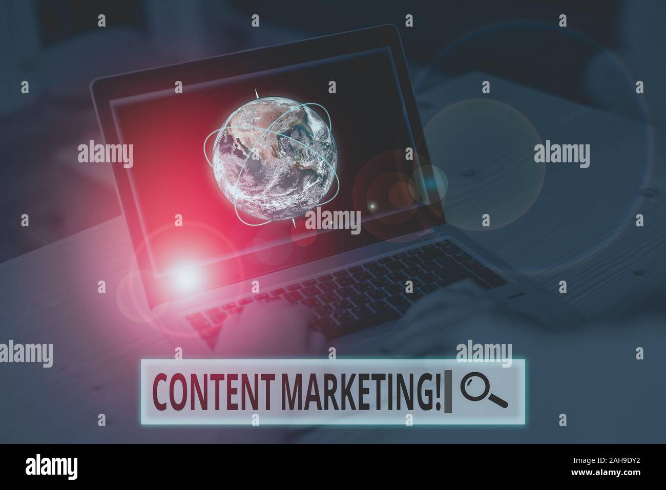 Conceptual hand writing showing Content Marketing. Concept meaning ...