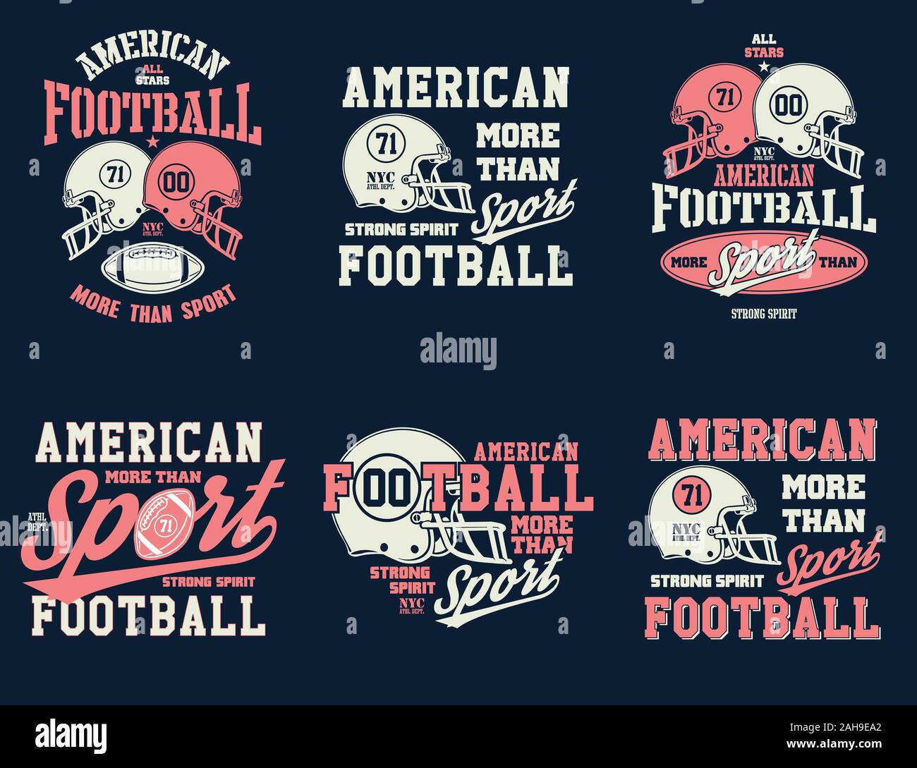 Football Helmet Stylized vector illustration Stock Vector Image & Art ...