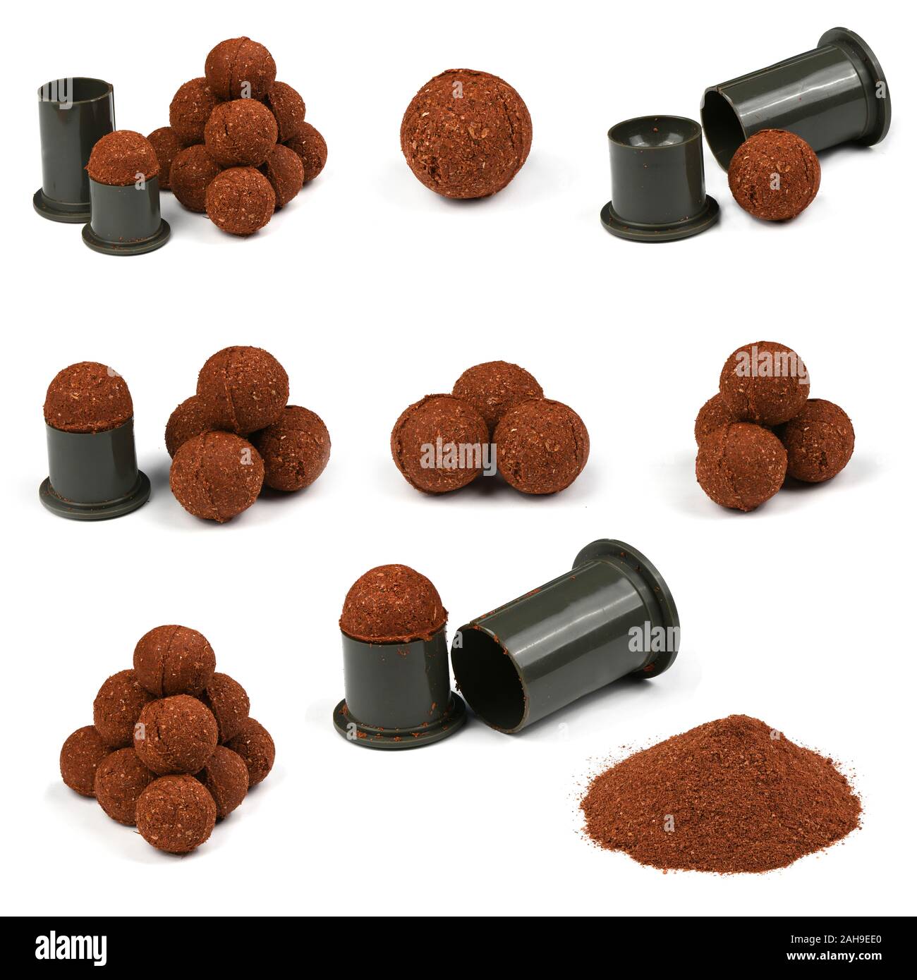 Nine device for manufacturing boilies, fishing baits for carp isolated ...