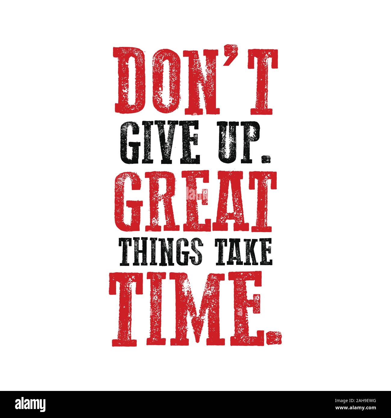 Slogan give Cut Out Stock Images & Pictures - Alamy