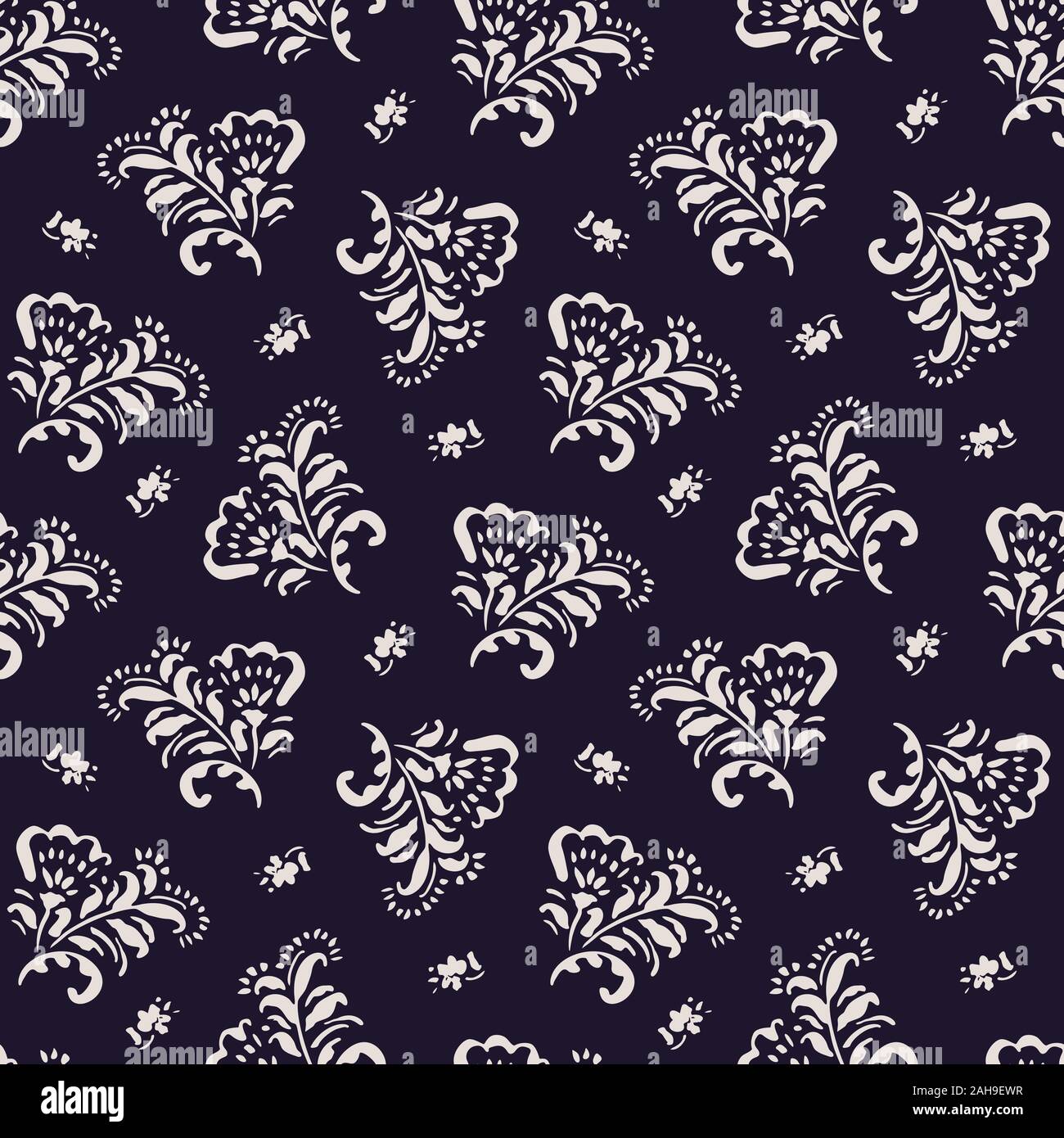 Cluster of small white flowers Stock Vector Images - Alamy