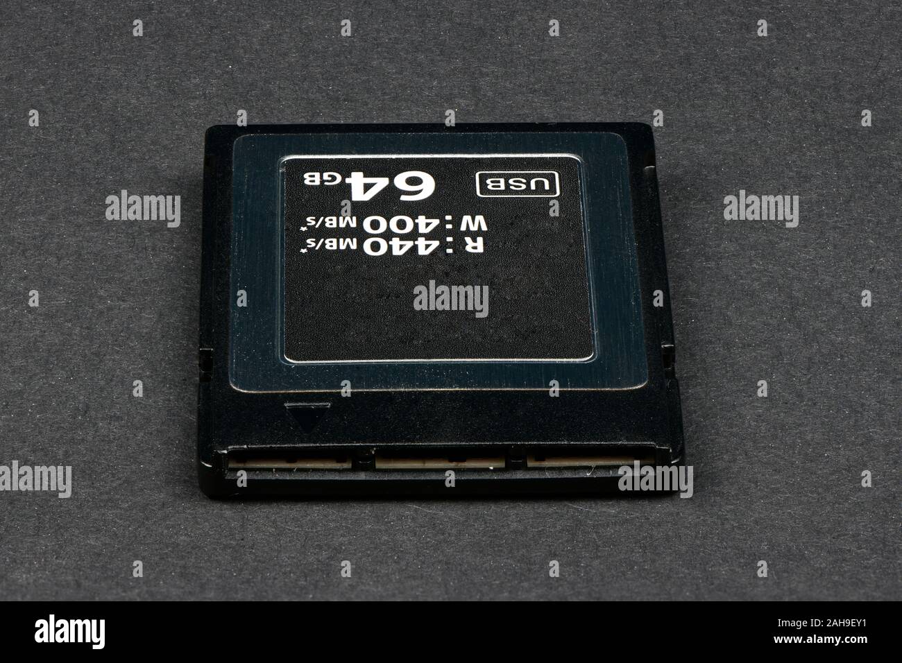 Modern professional Memory Card features 64GB Storage Capacity, ready ...