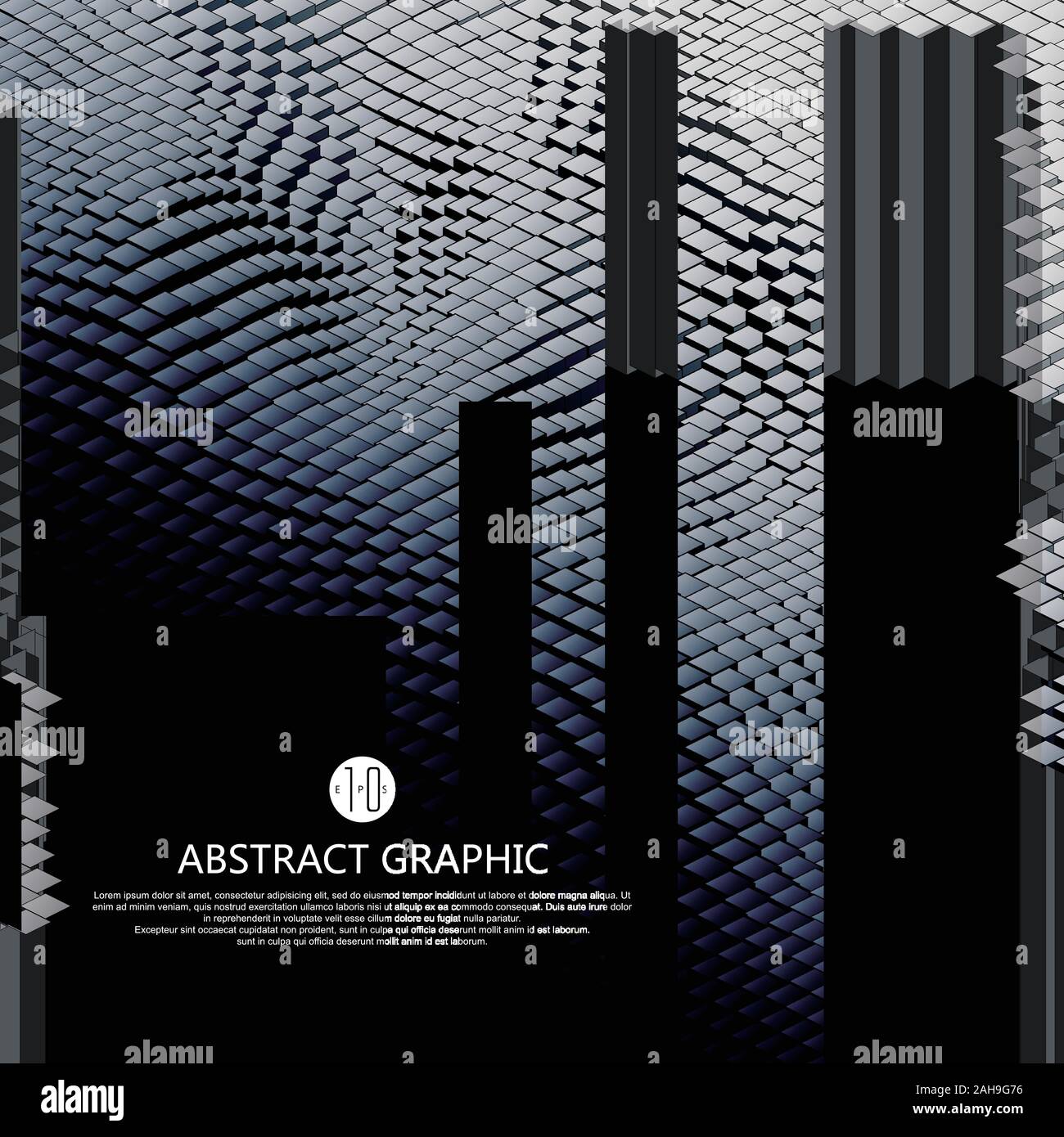 City data blue matrix hi-res stock photography and images - Alamy