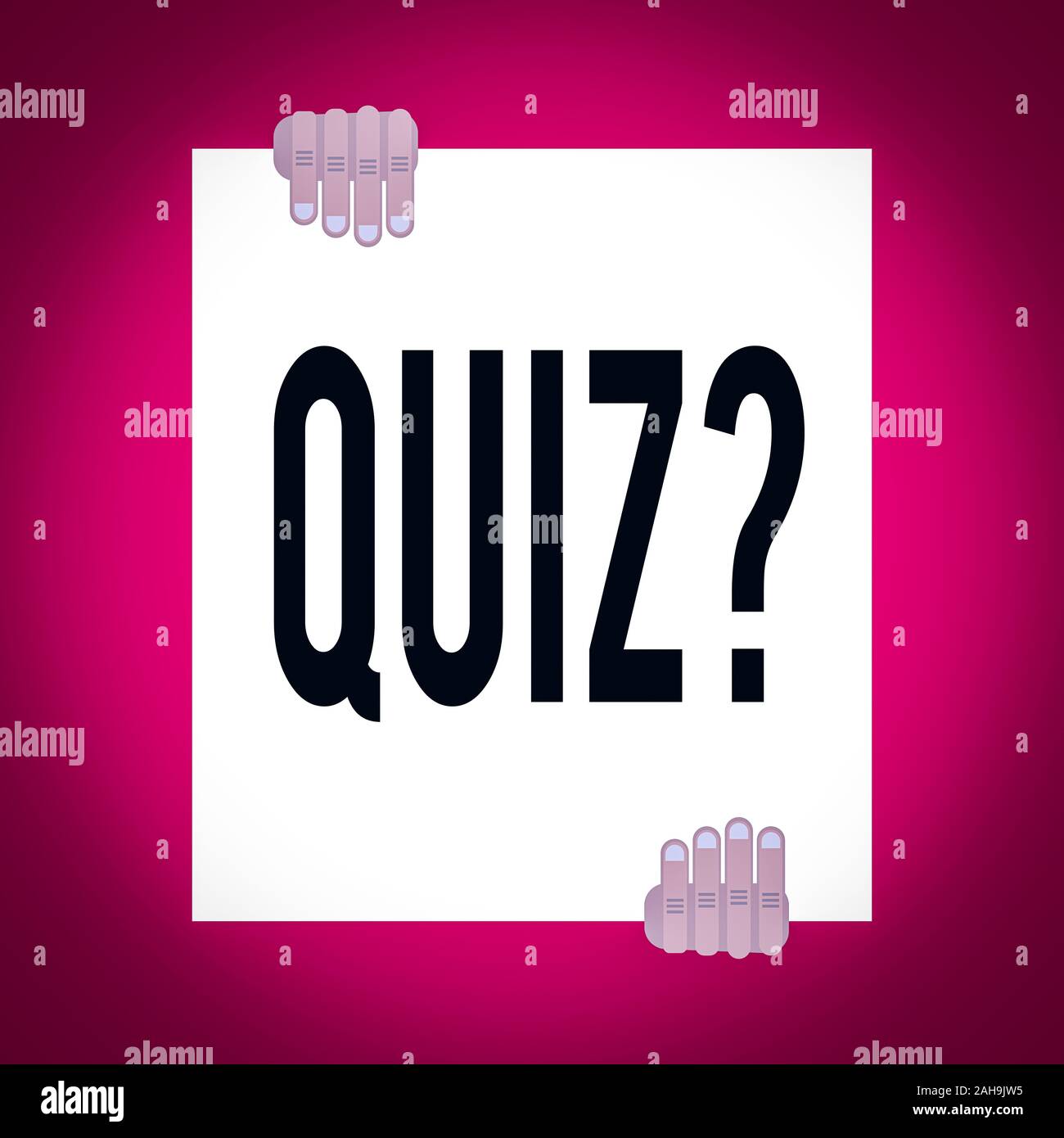 Word writing text Quiz Question. Business photo showcasing test of ...