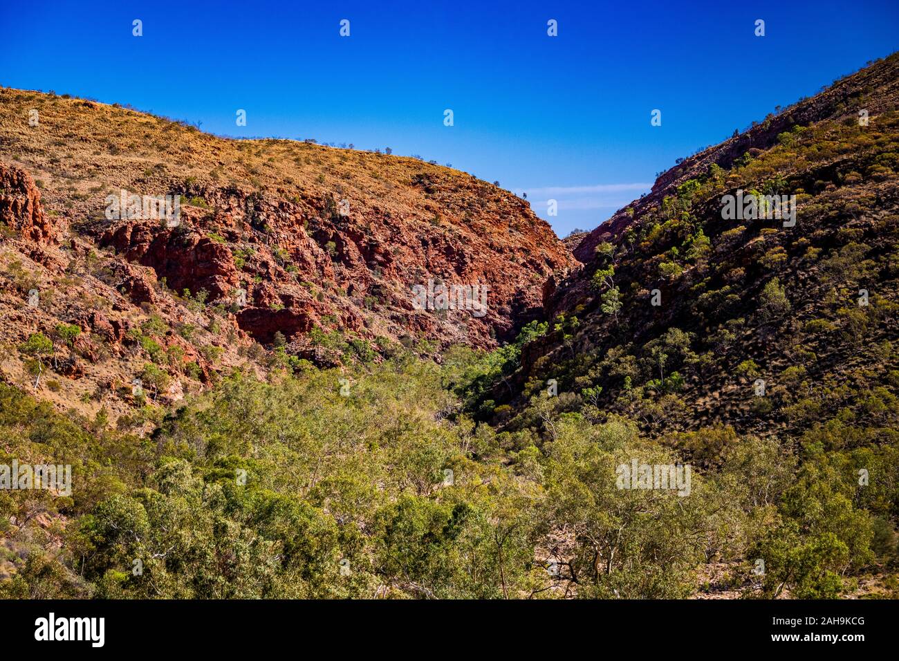Redbank Gorge is a gap in the West MacDonnell Ranges in the Northern ...