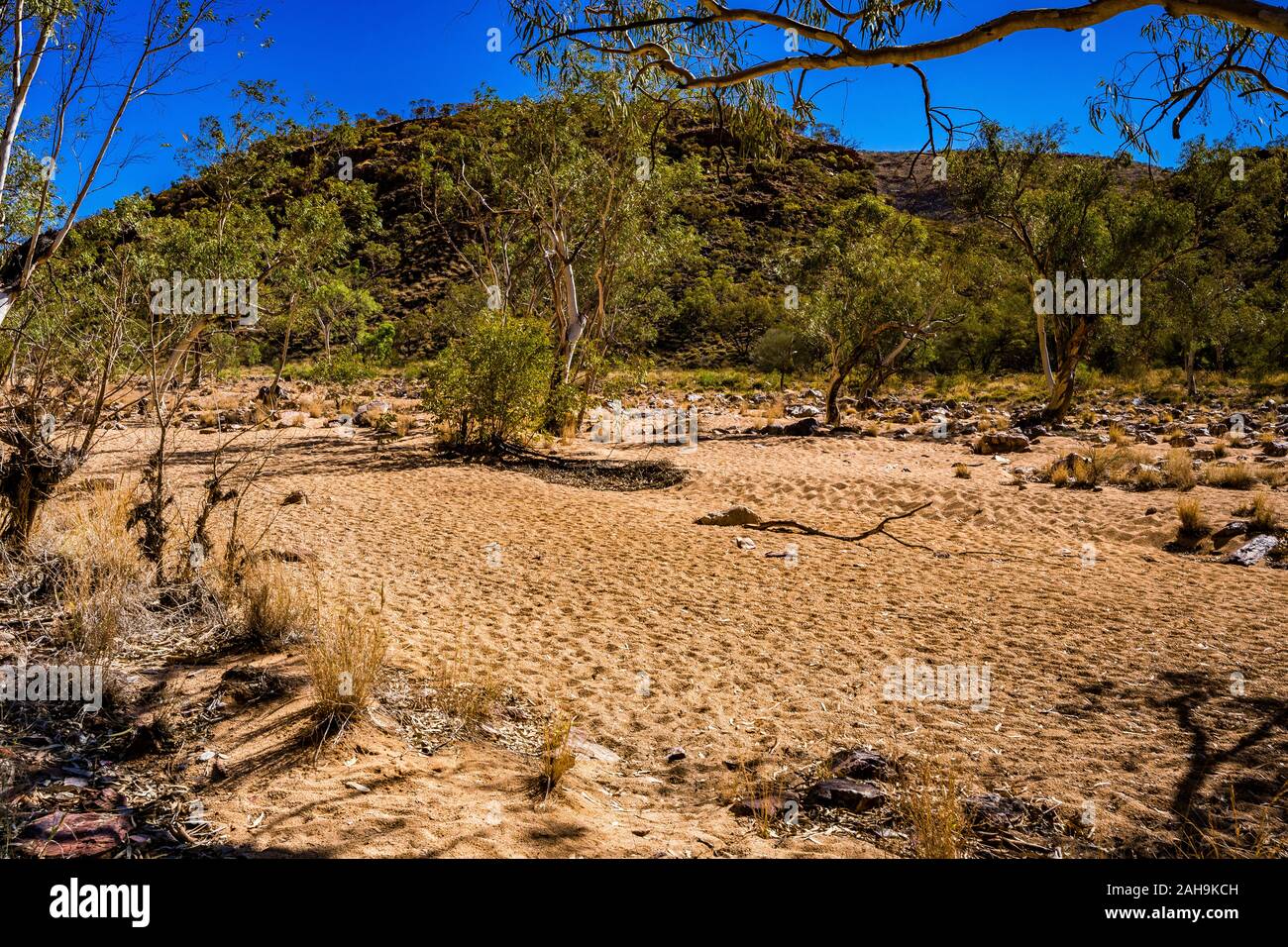 Redbank Gorge is a gap in the West MacDonnell Ranges in the Northern ...