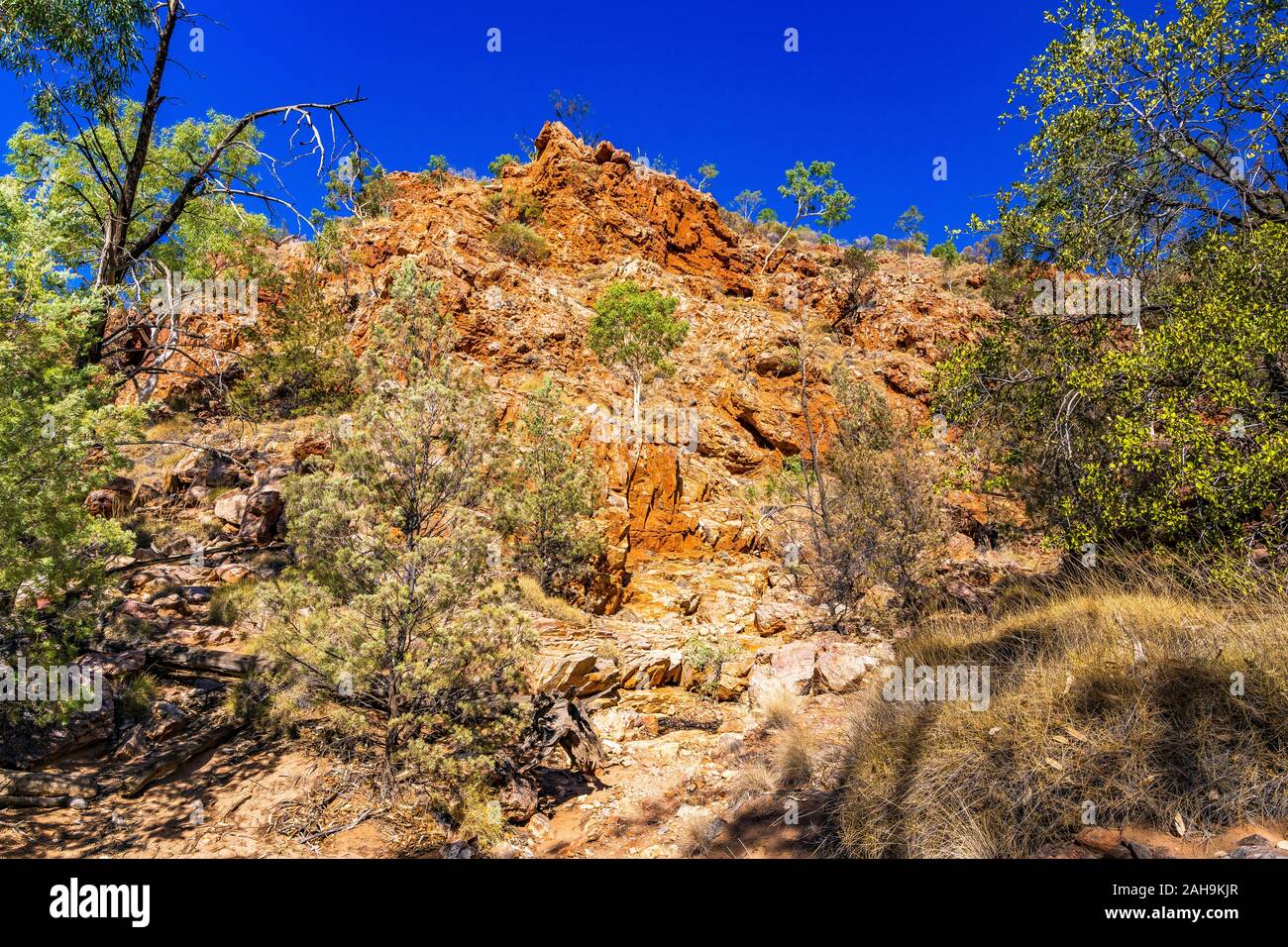 Redbank Gorge is a gap in the West MacDonnell Ranges in the Northern ...