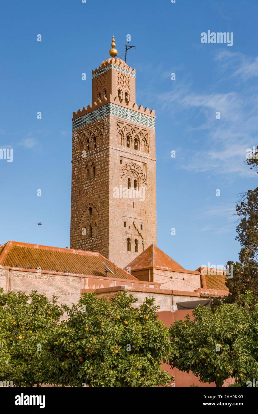 Marrakech mosques hi-res stock photography and images - Alamy